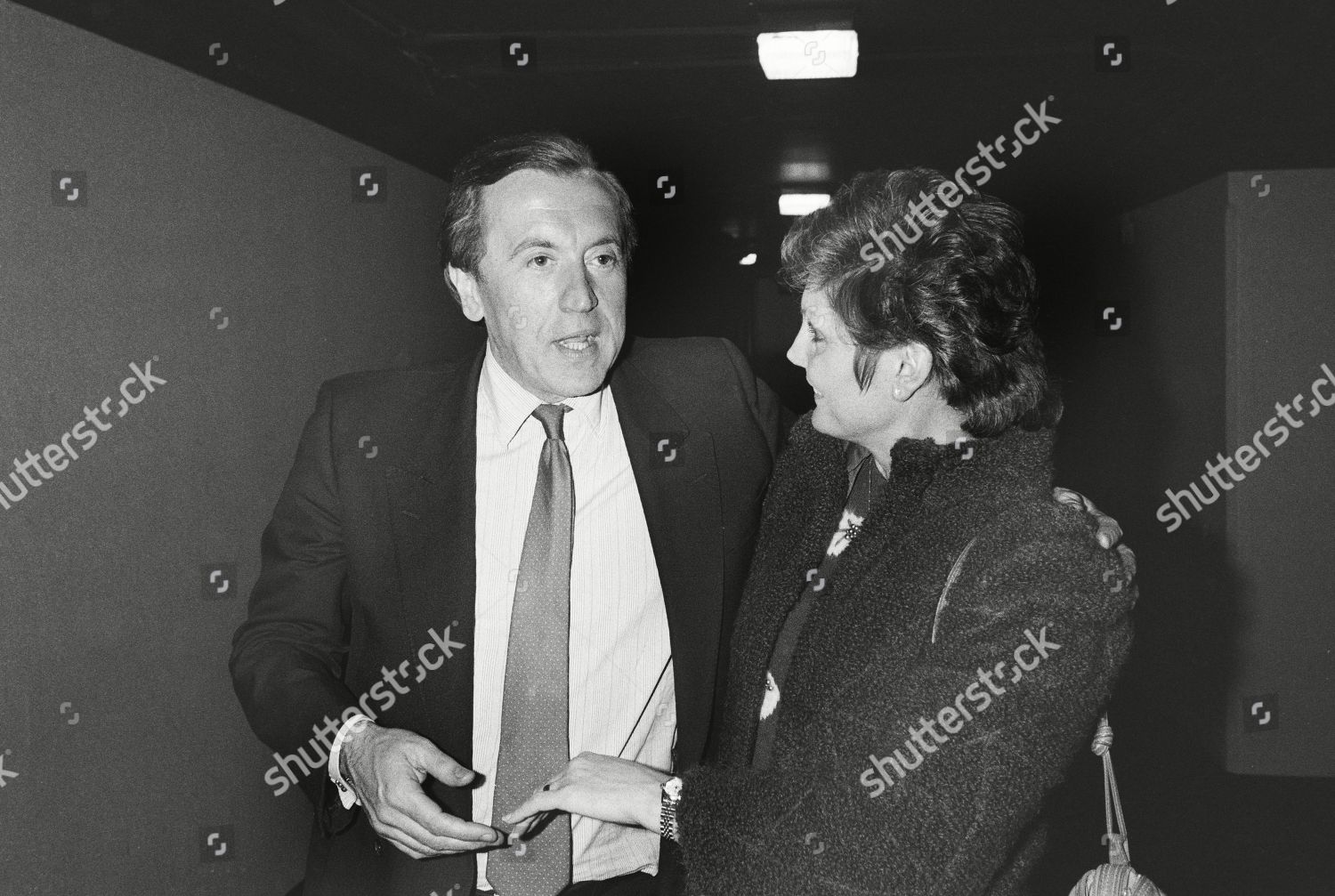 David Frost Angela Rippon Editorial Stock Photo - Stock Image ...