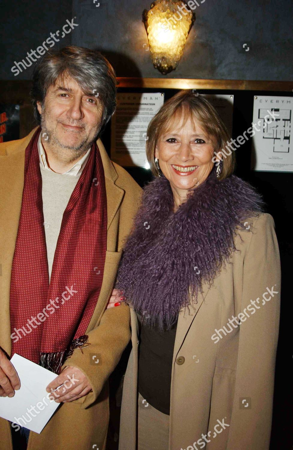 Tom Conti His Wife Kara Wilson Editorial Stock Photo - Stock Image ...