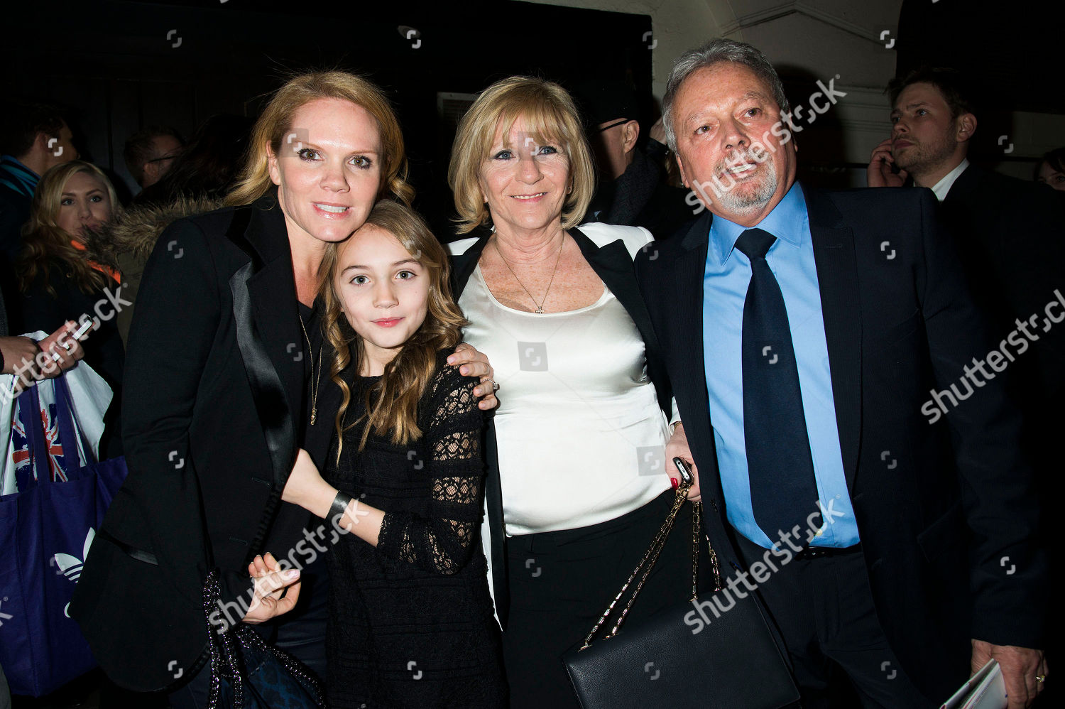 Jacqueline Anthony Adams Their Daughter Louise Editorial Stock Photo ...