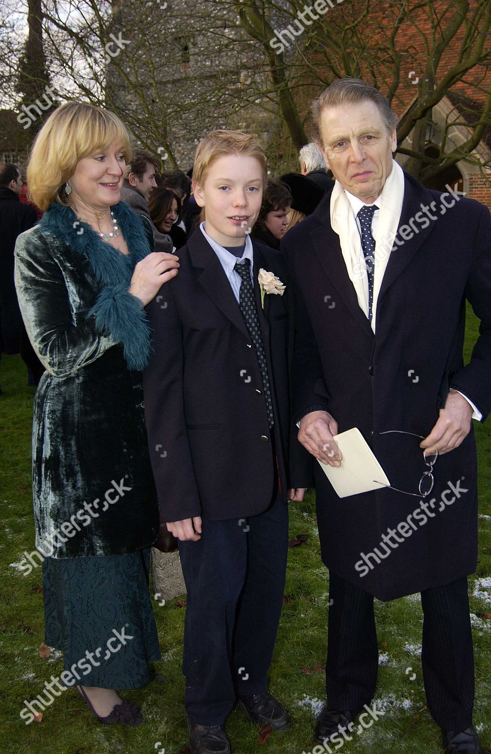 Joanna David Edward Fox Their Son Editorial Stock Photo - Stock Image ...