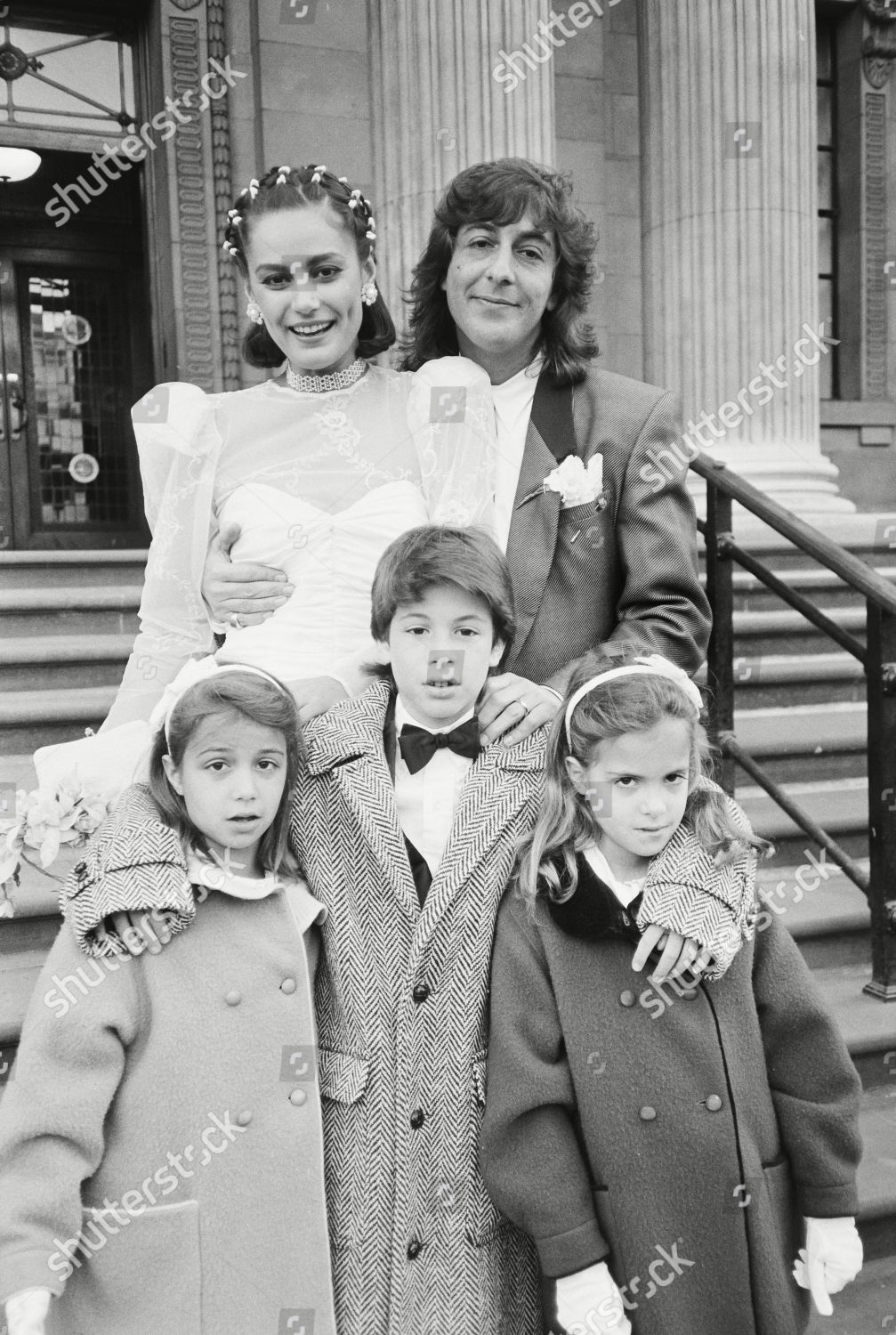 Laurence Ronson Michele First His Children Editorial Stock Photo ...