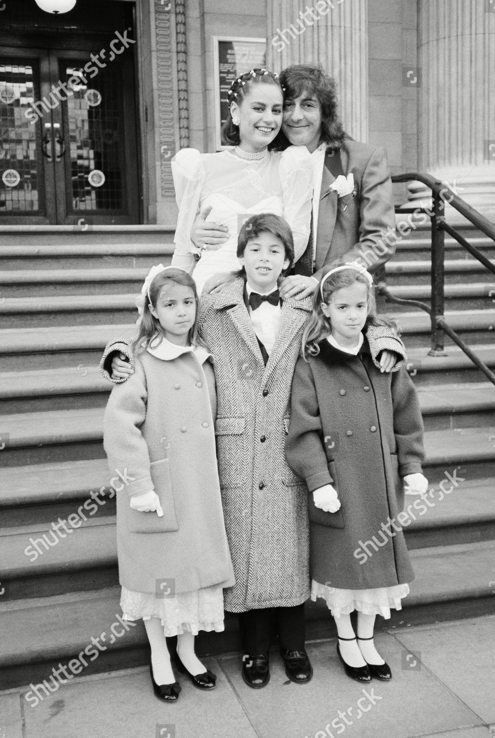 Laurence Ronson Michele First His Children Editorial Stock Photo ...