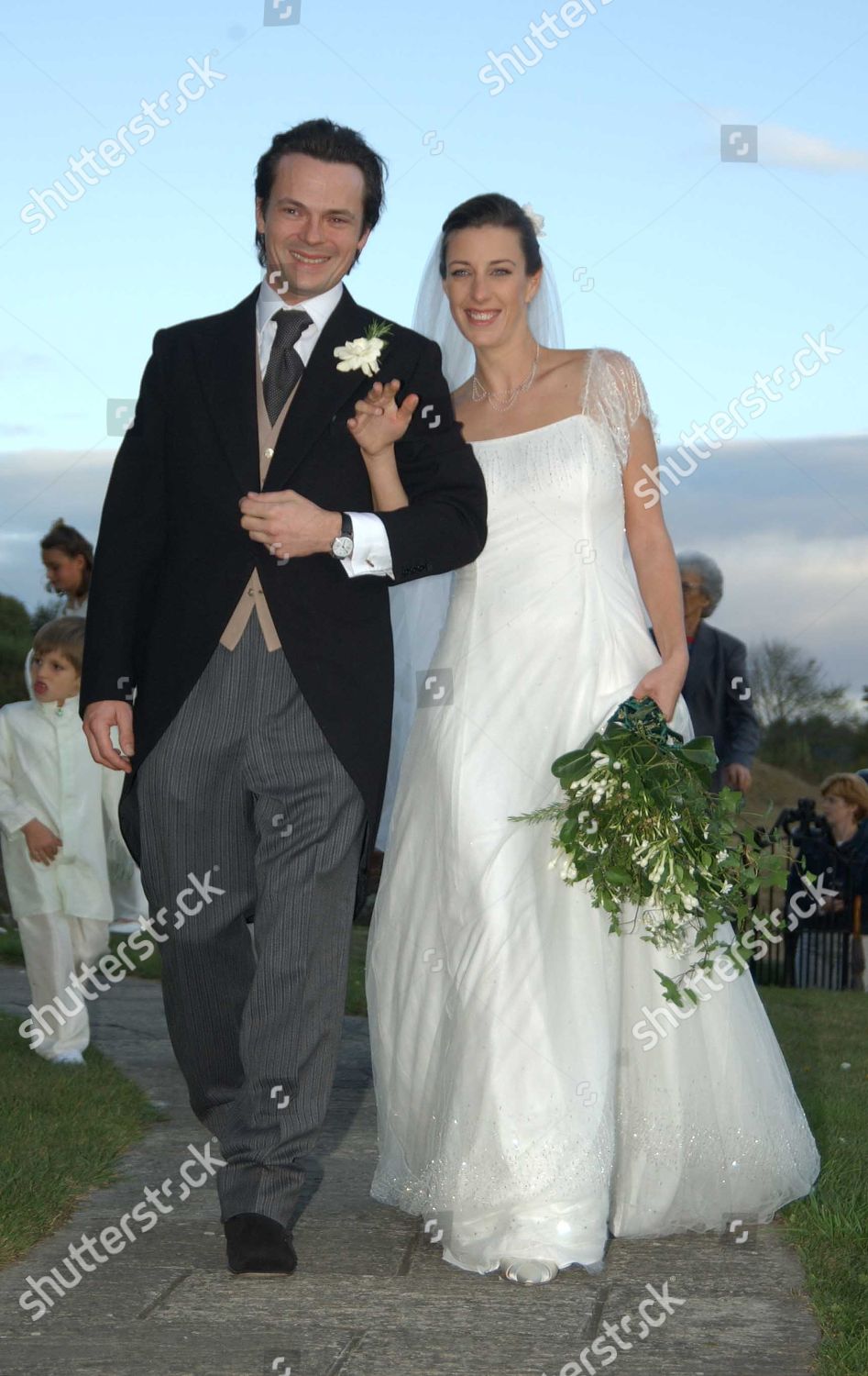 Bride Groom Luke Irwin Alice Elliot Editorial Stock Photo - Stock Image ...