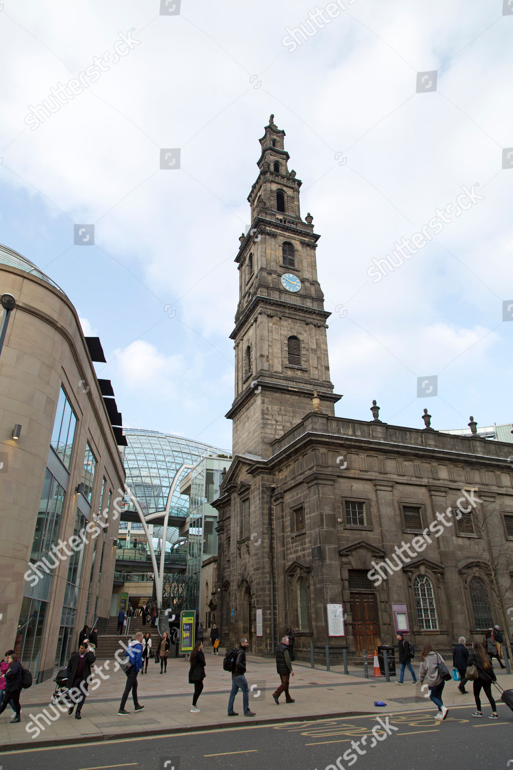 Holy Trinity Church Leeds Uk Place Editorial Stock Photo - Stock Image ...