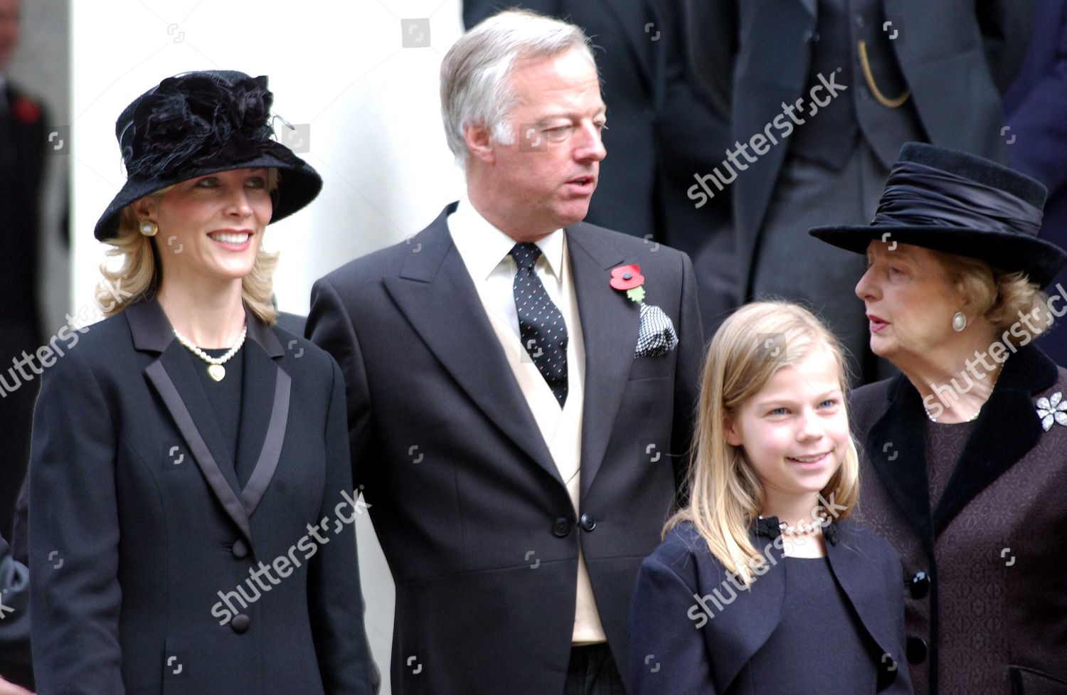 Baroness Margaret Thatcher Her Son Mark Editorial Stock Photo - Stock ...