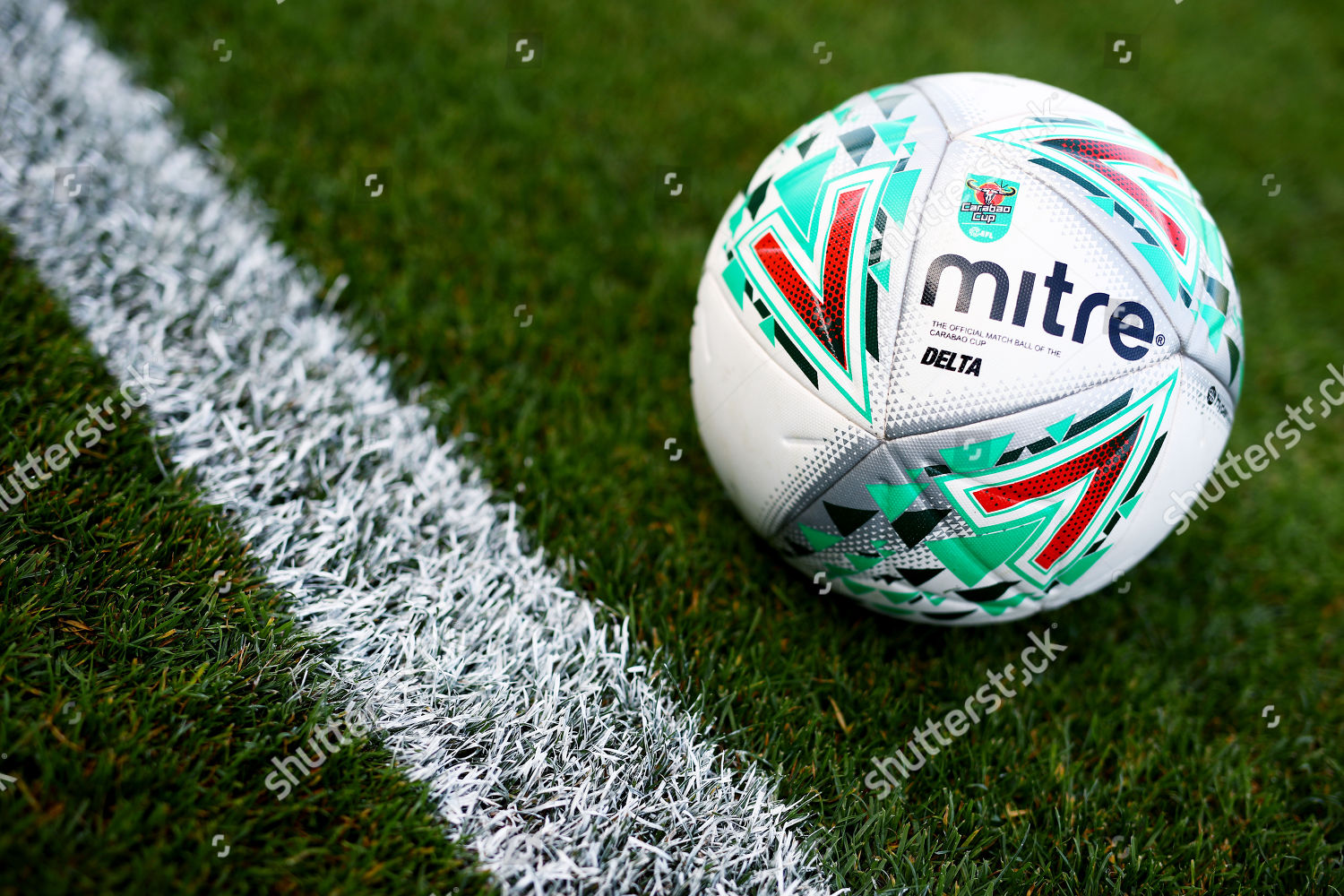 Carabao Cup Branded Mitre Match Ball Editorial Stock Photo - Stock ...