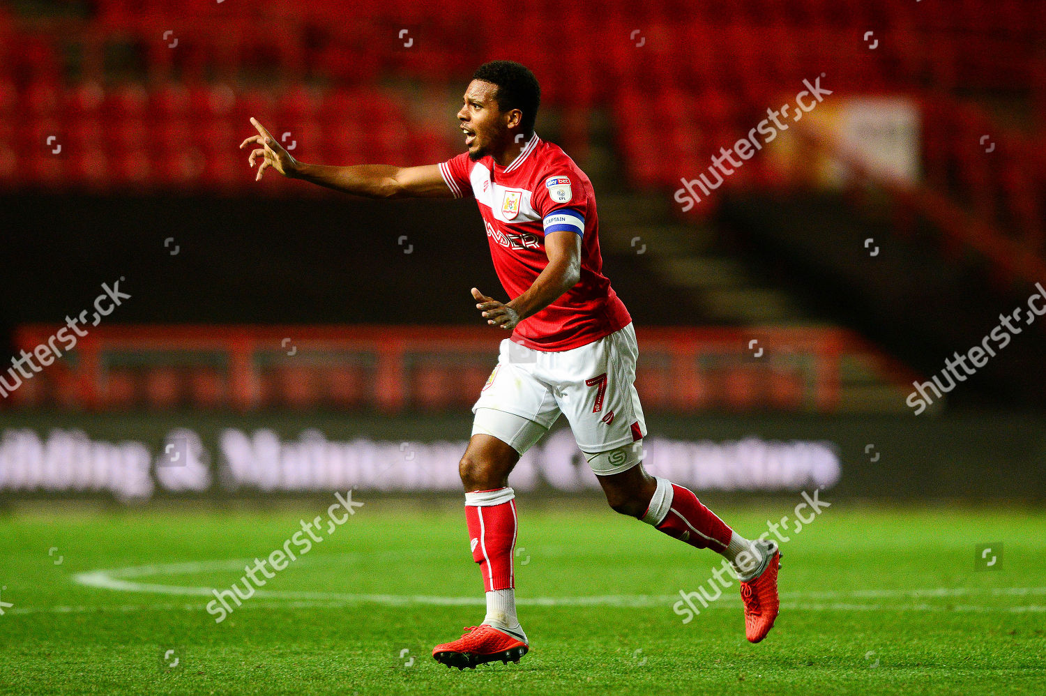 Korey Smith Bristol City Reacts His Editorial Stock Photo - Stock Image ...