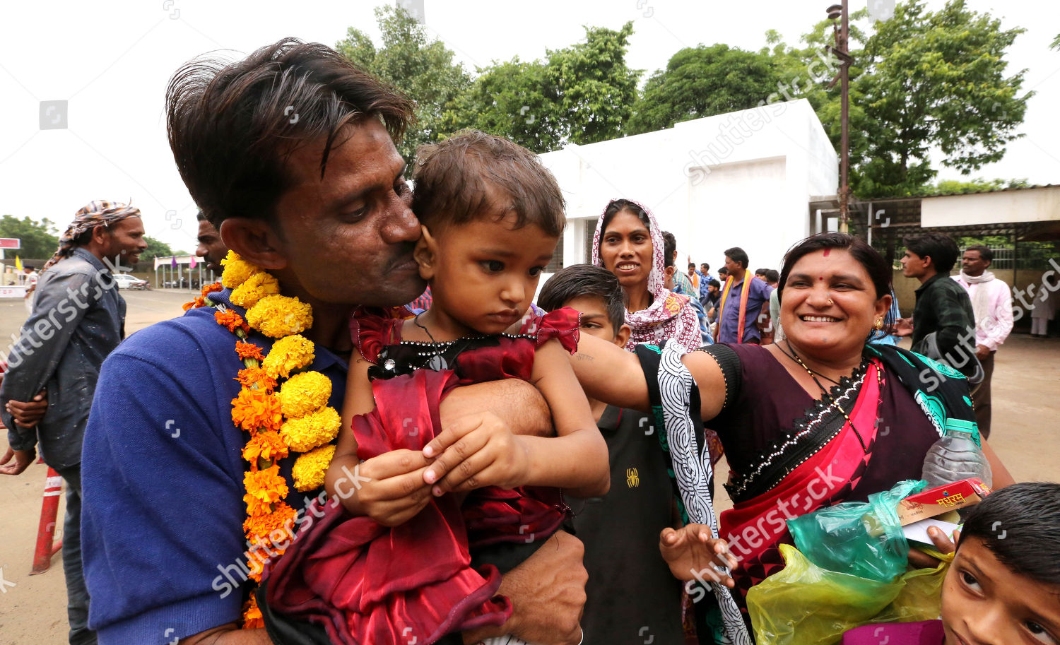 Released Indian Inmates Reacts Outside Central Editorial Stock Photo ...