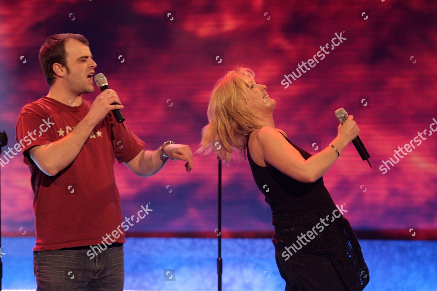 Simon Gregson Beverley Callard Rehearse Their Editorial Stock Photo ...