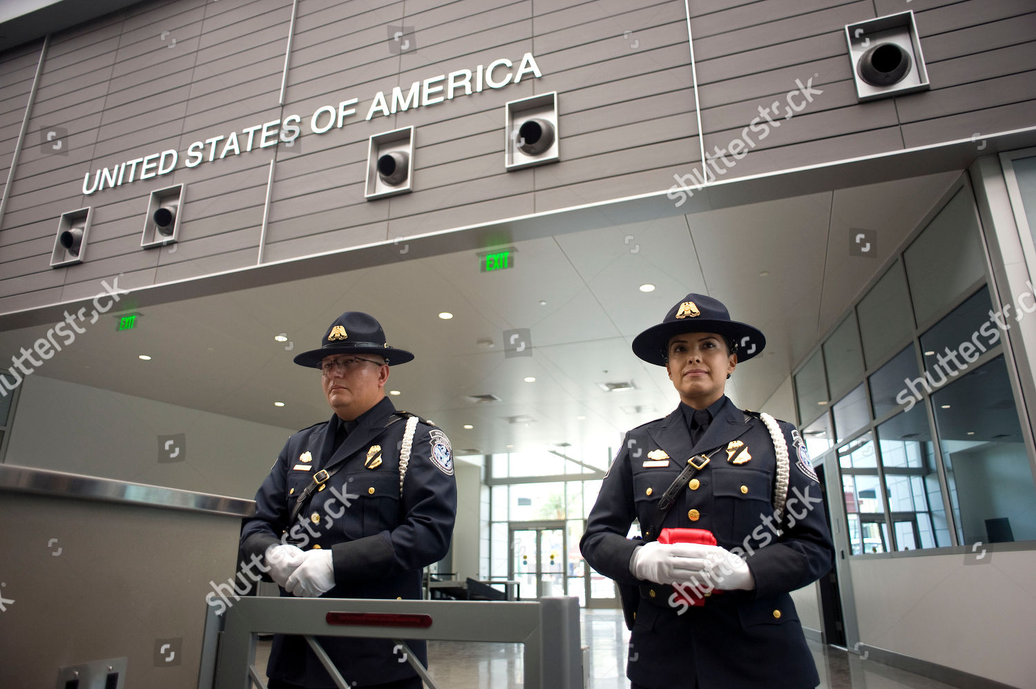 United States Customs Border Protection Officers Editorial Stock Photo ...