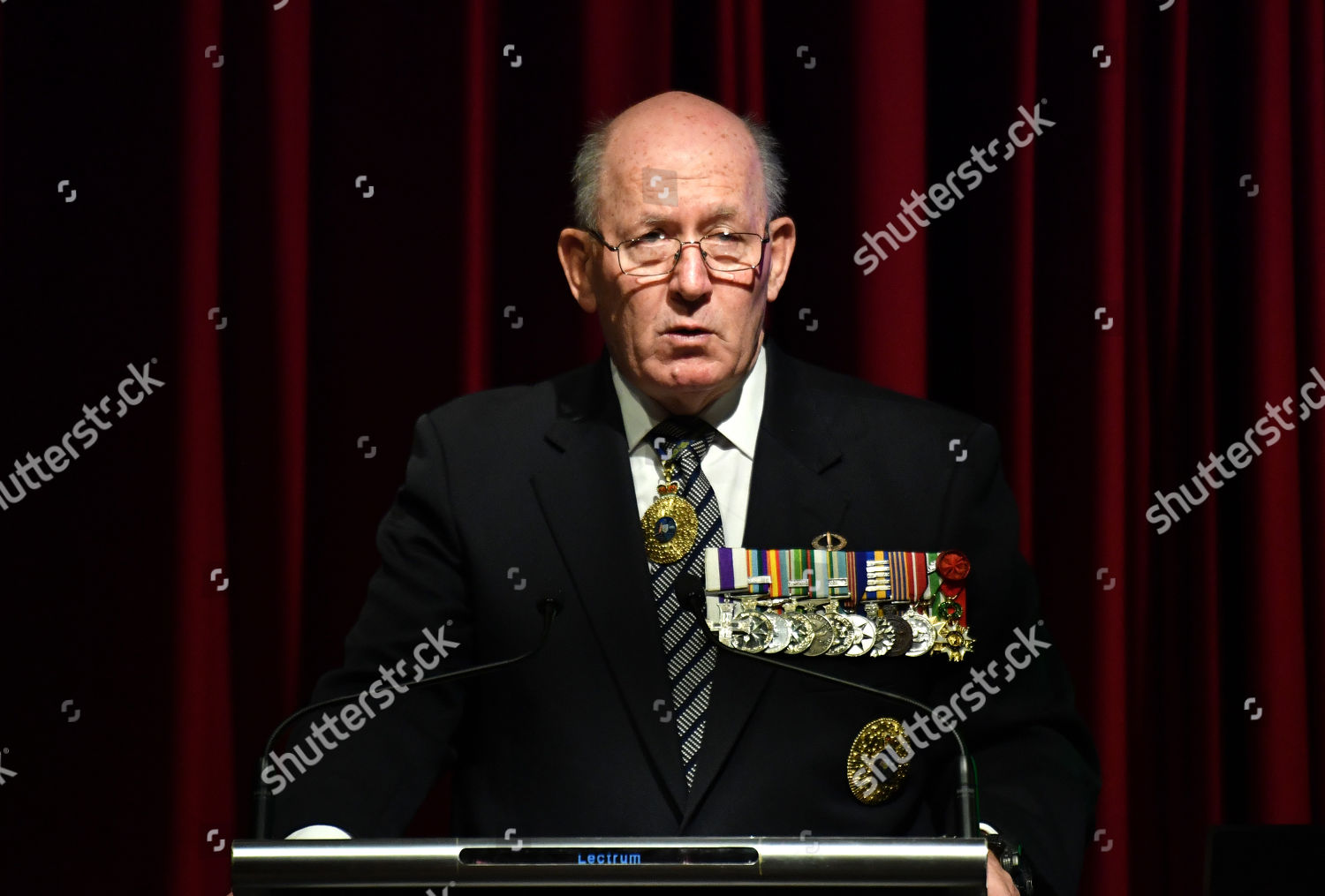 Governorgeneral Australia Sir Peter Cosgrove Speaks Editorial Stock ...