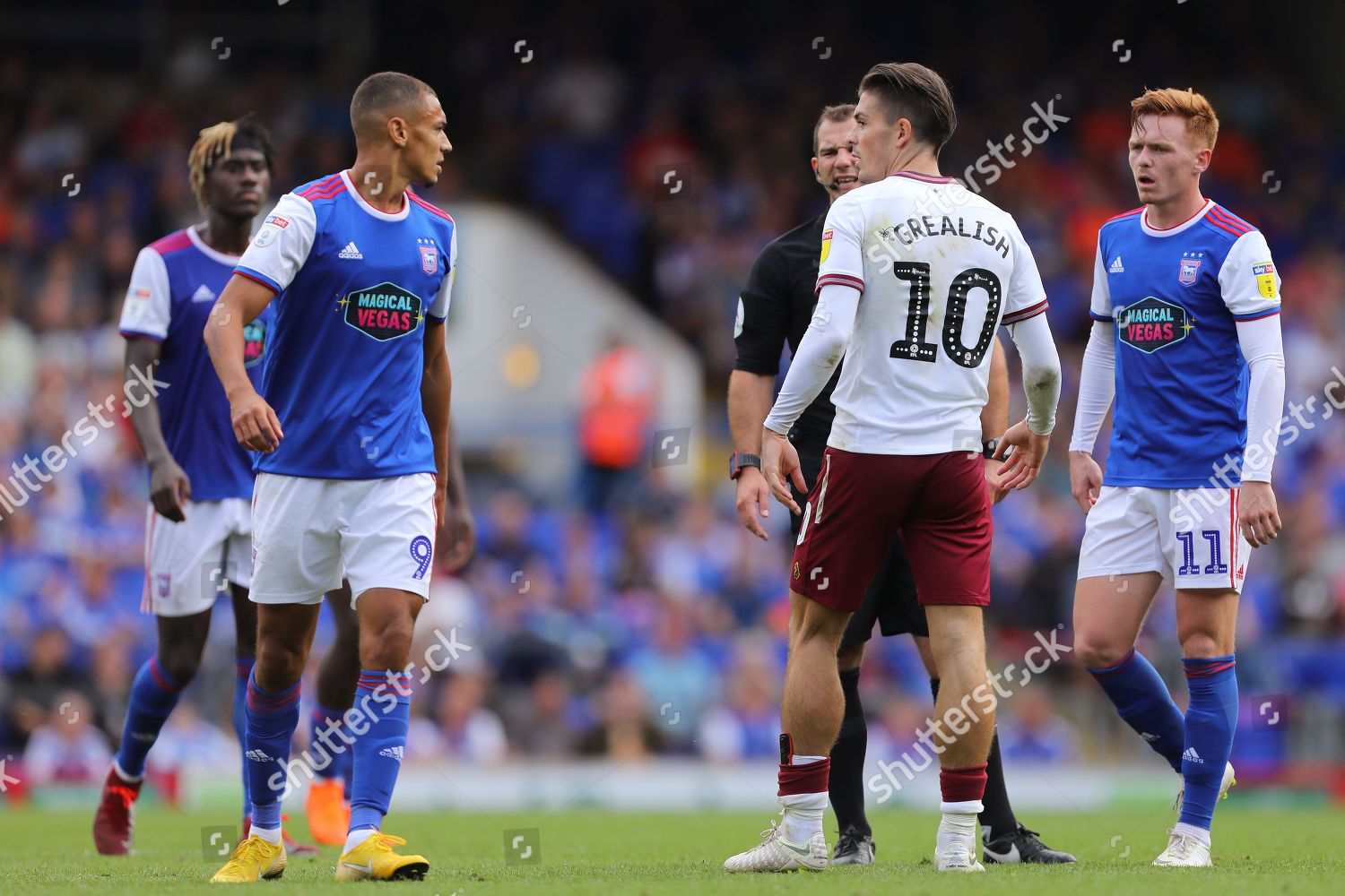 Jack Grealish Aston Villa Kayden Jackson Editorial Stock Photo - Stock ...