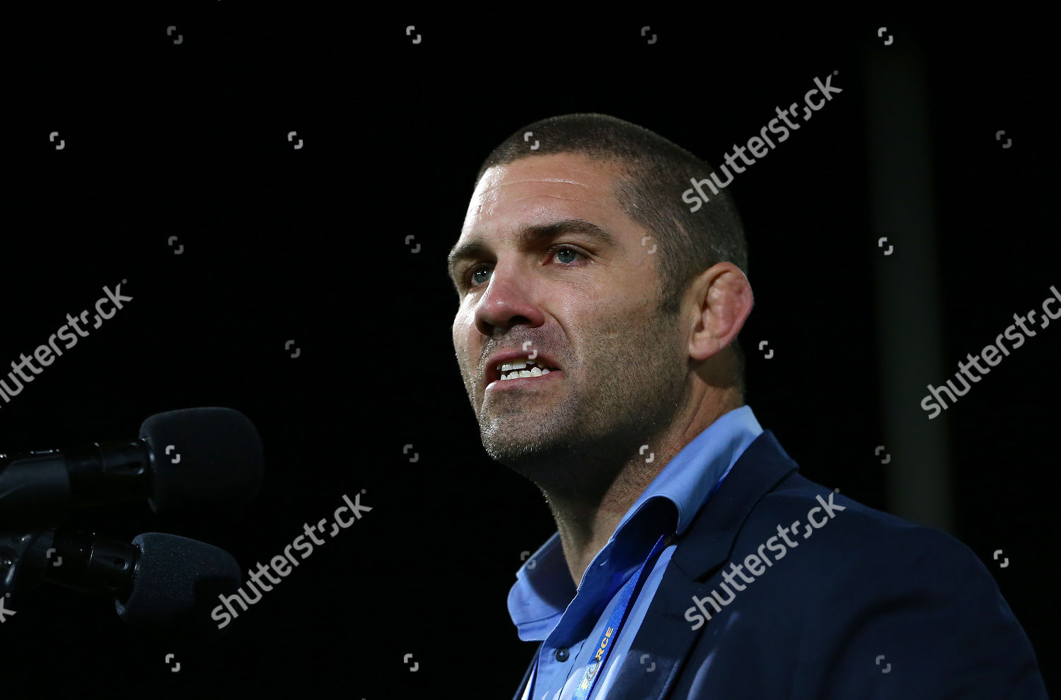 Matthew Hodgson Addresses Fans End Game Editorial Stock Photo - Stock ...