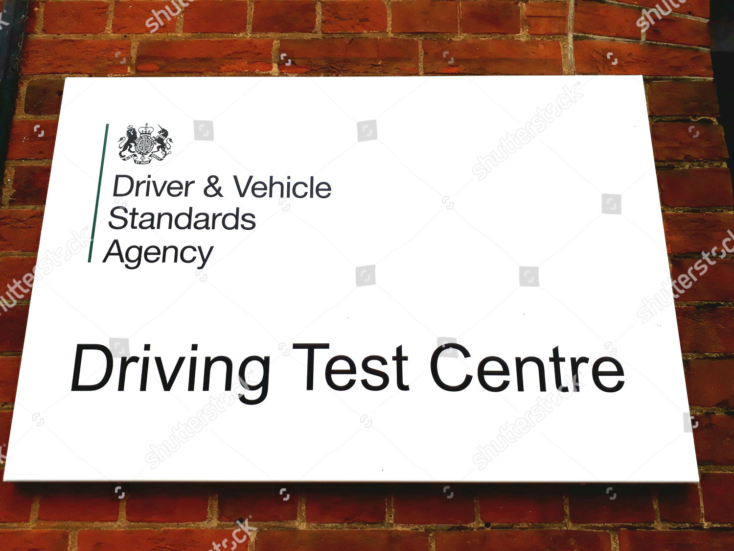 Goverment Driver Vehicle Standards Agency Driving Editorial Stock Photo ...