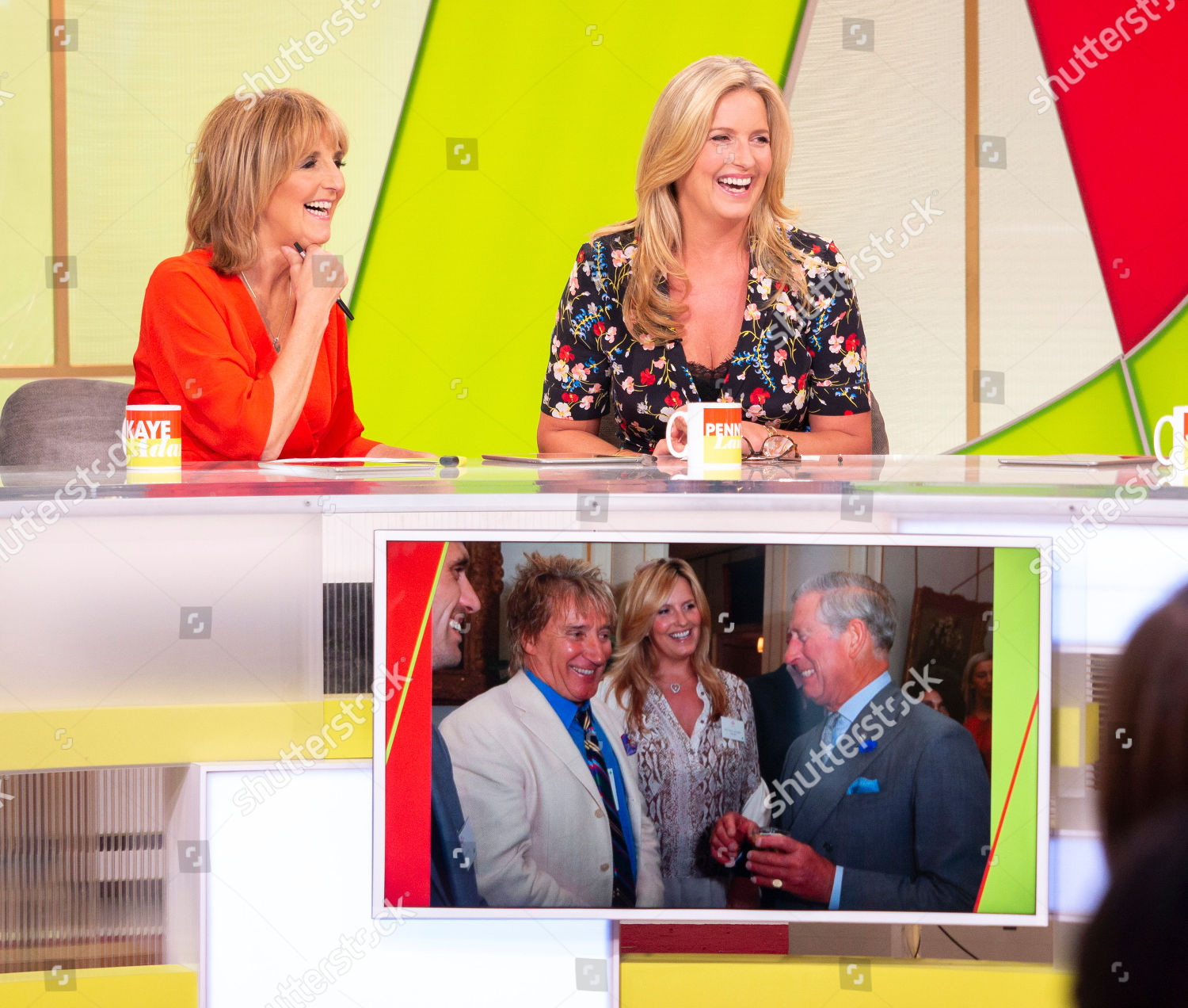 Kaye Adams Penny Lancaster Editorial Stock Photo - Stock Image ...