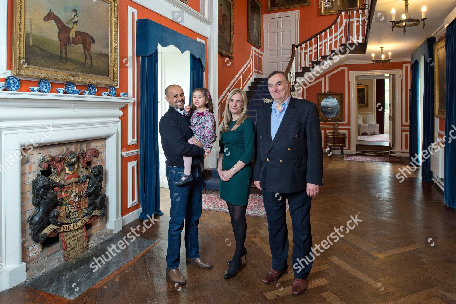 Fonmon Castle Barry Wales Owners Riaz Editorial Stock Photo - Stock ...