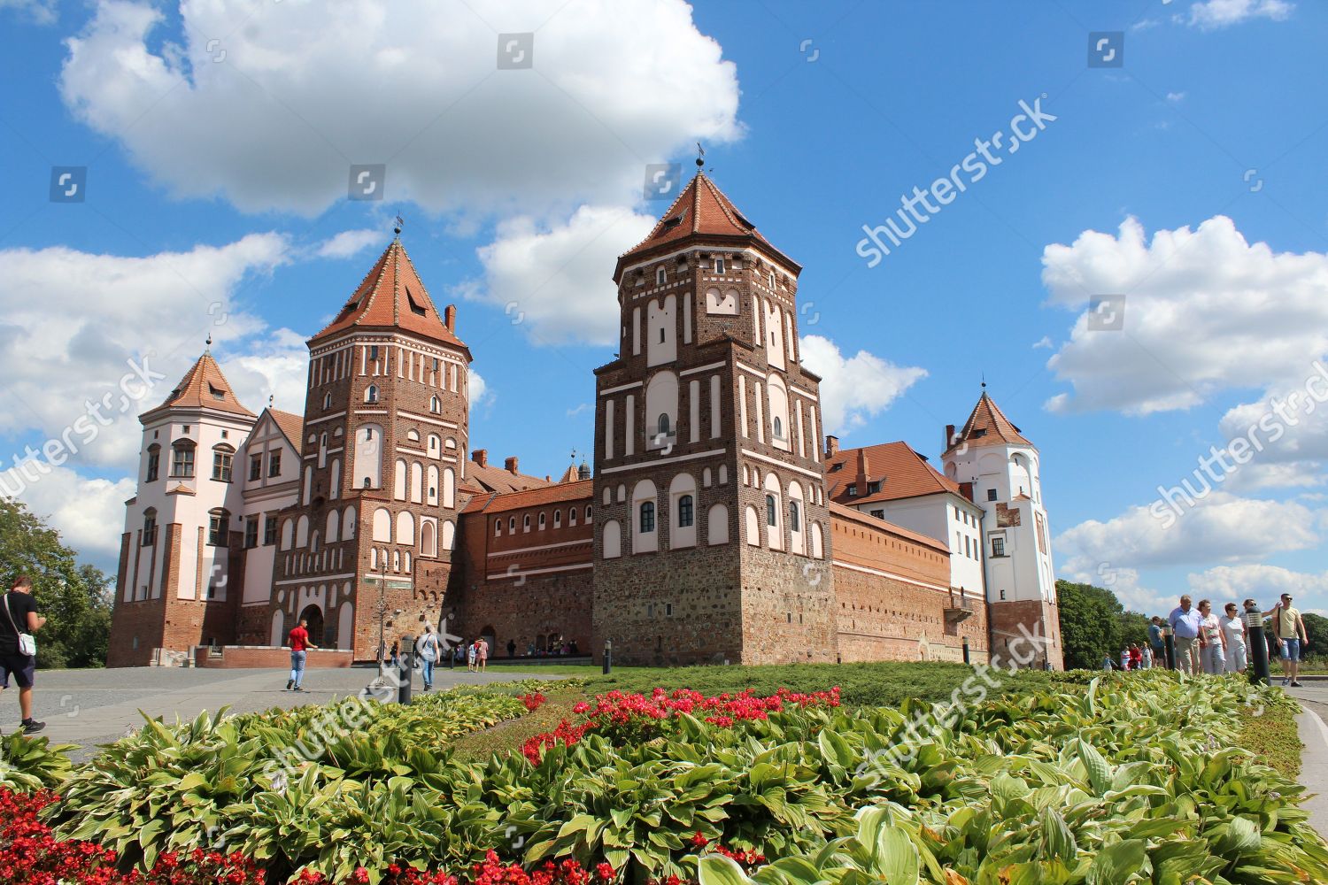 Schloss Mir Castle Mir Miastra Mira Editorial Stock Photo - Stock Image ...