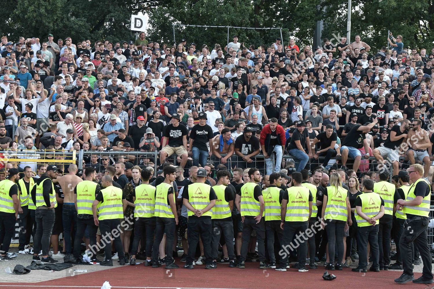 DIE ULMER FANKURVE SSV ULM 1846 Editorial Stock Photo - Stock Image ...
