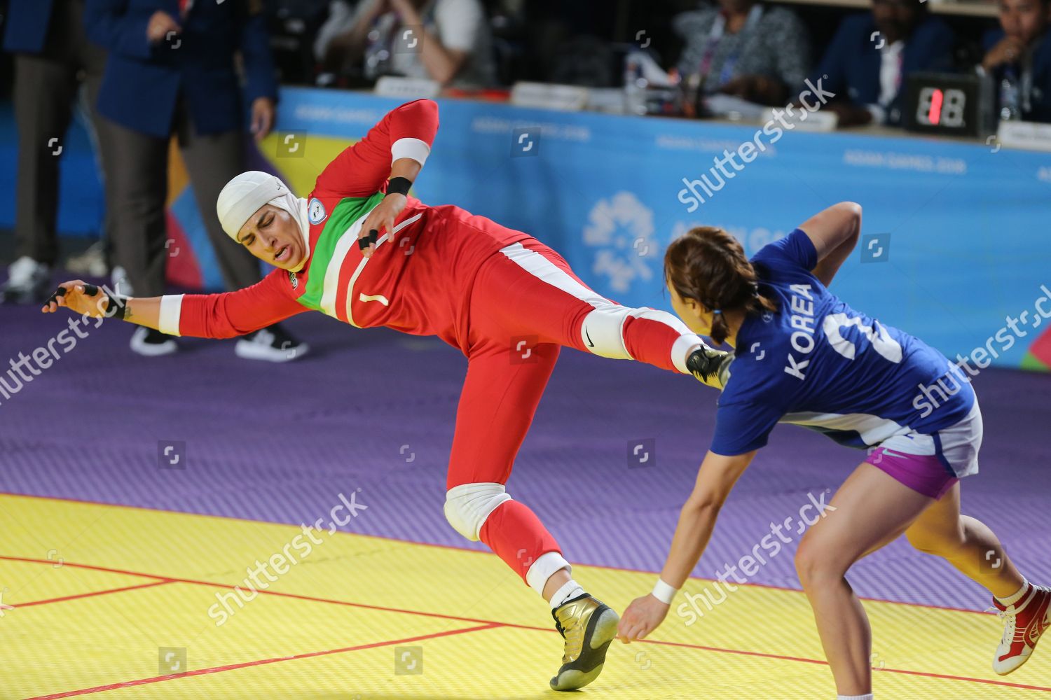 Irans Ghazal Khalaj L Tries Tag Editorial Stock Photo - Stock Image ...