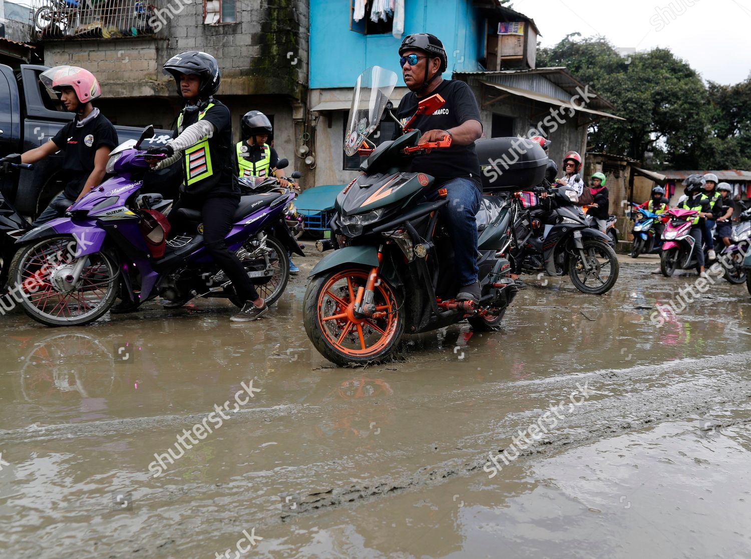 Filipino Motorcycle Rider Ferdie Marco Maneuver Editorial Stock Photo ...