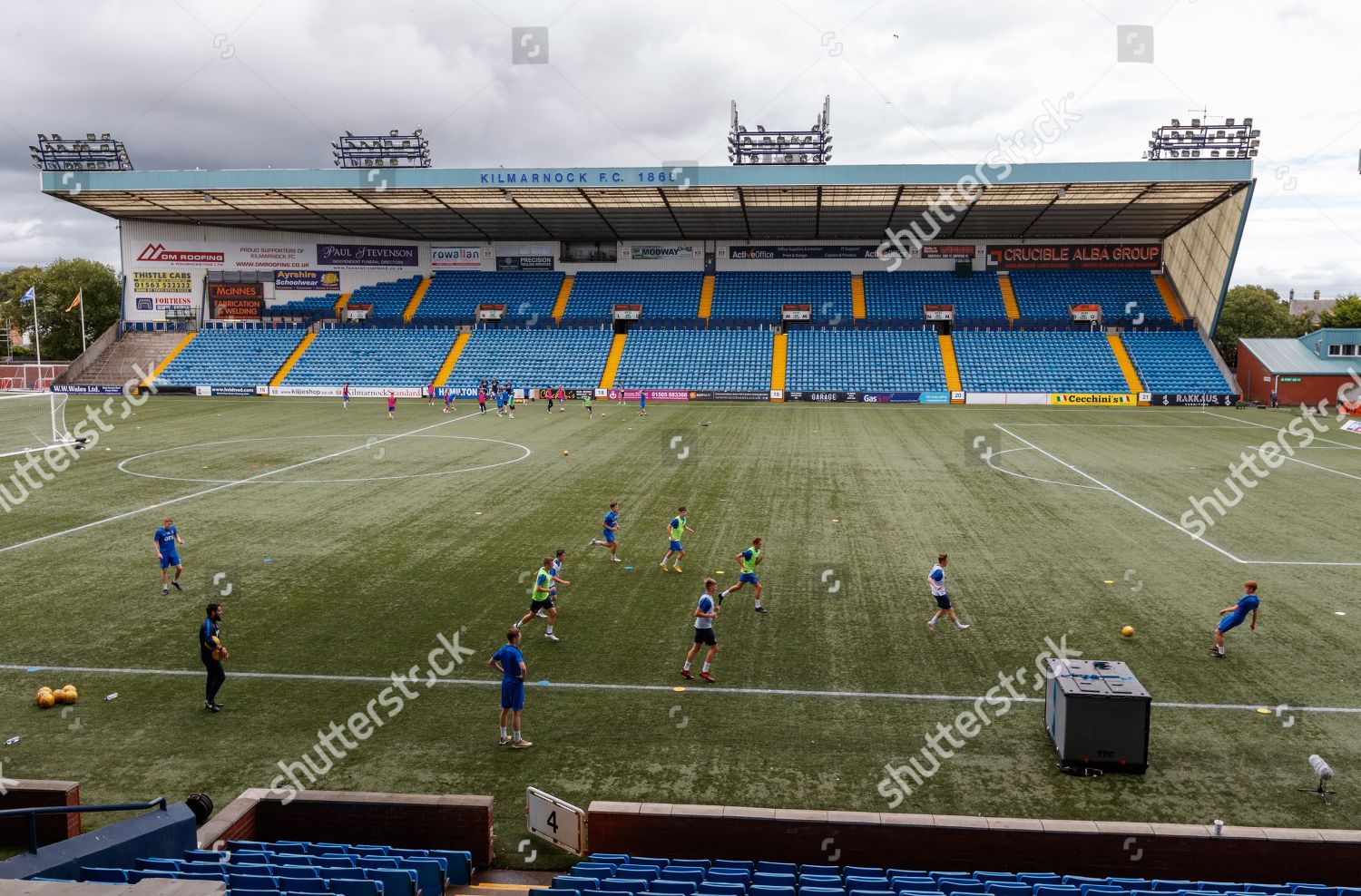 View Artificial Pitch Rugby Park Kilmarnock Editorial Stock Photo ...