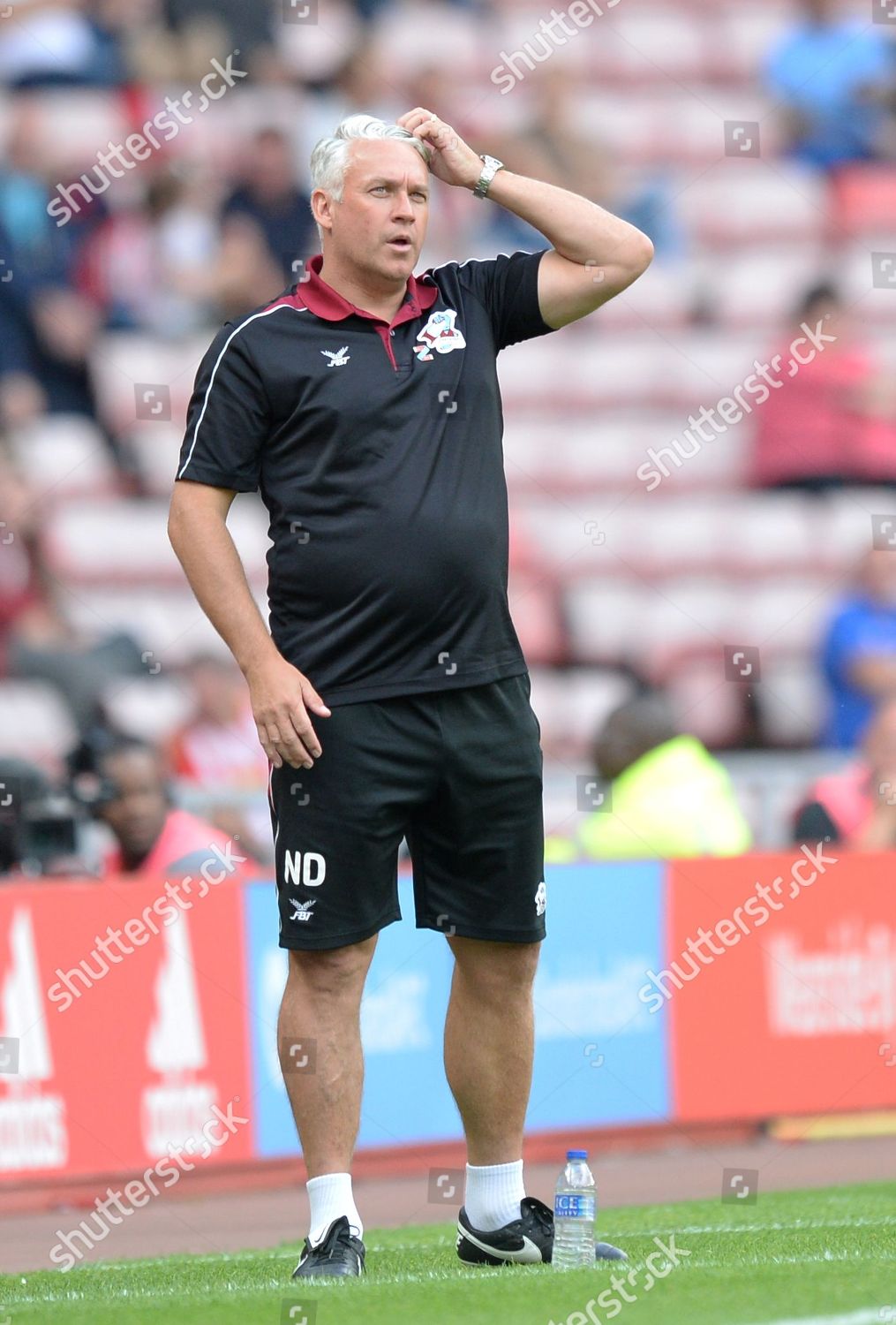 Nick Daws Manager Scunthorpe United Editorial Stock Photo - Stock Image ...
