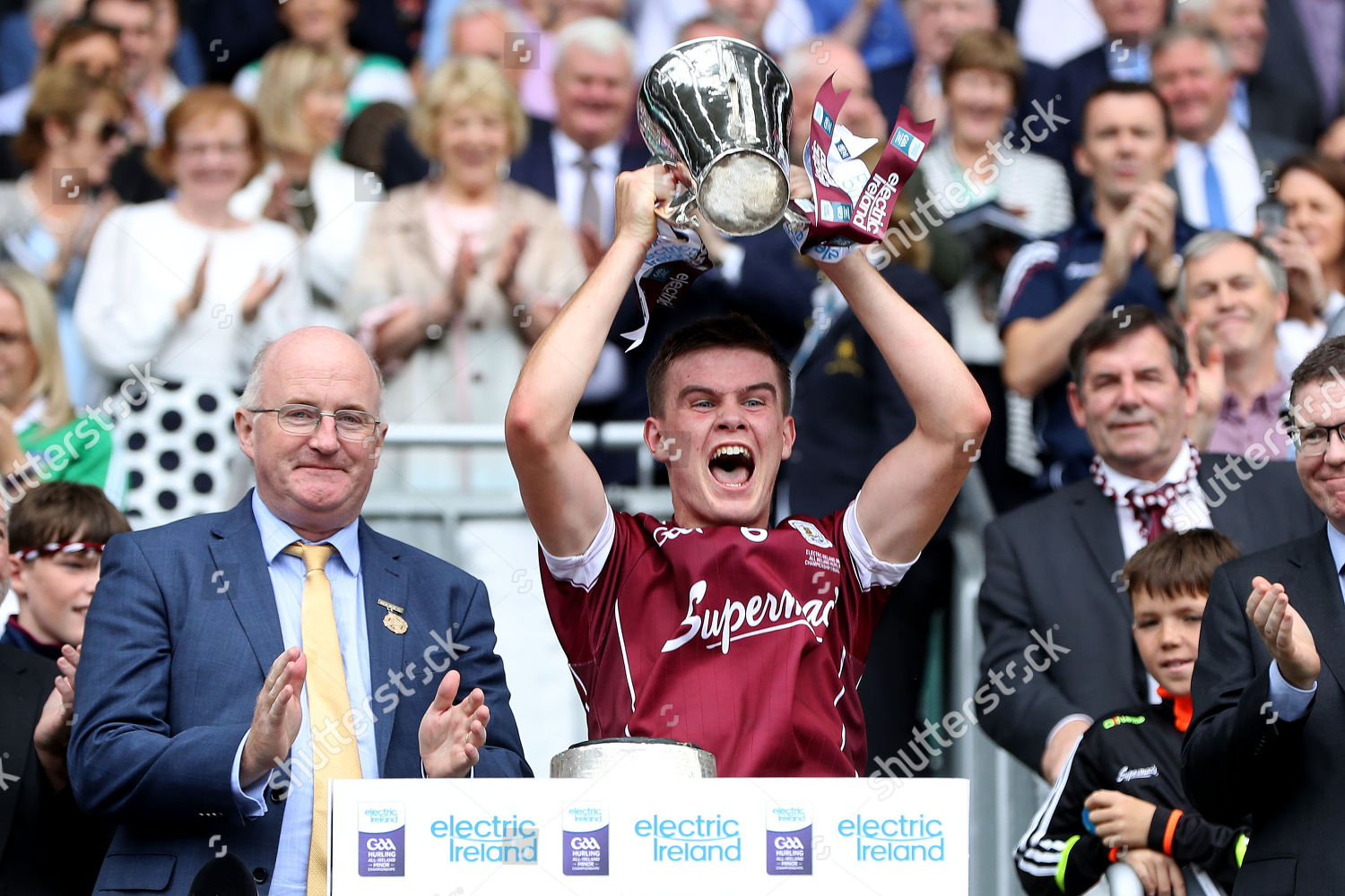 Kilkenny Vs Galway Galways Sean Neary Editorial Stock Photo - Stock ...