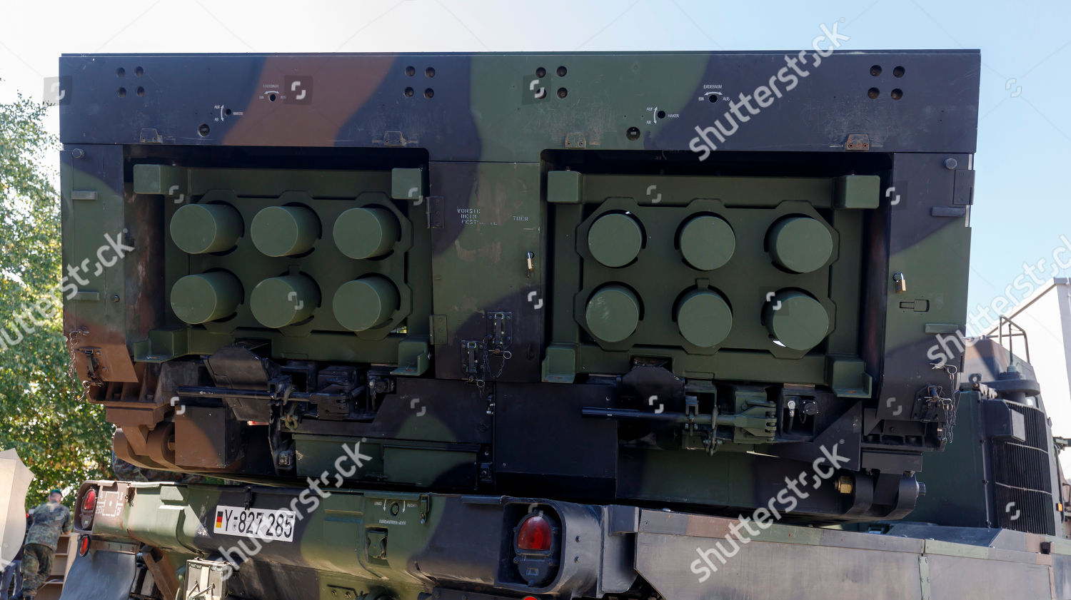 German Armys Armored Selfpropelled M270 Multiple Editorial Stock Photo ...