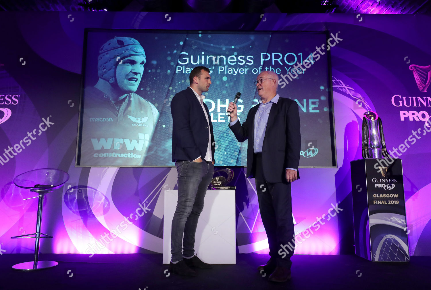 Guinness Pro14 Player Year Award Winner Editorial Stock Photo - Stock ...