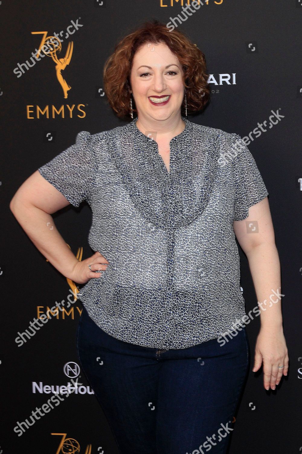 Rebecca Metz Arriving Television Academys Performers Editorial Stock ...
