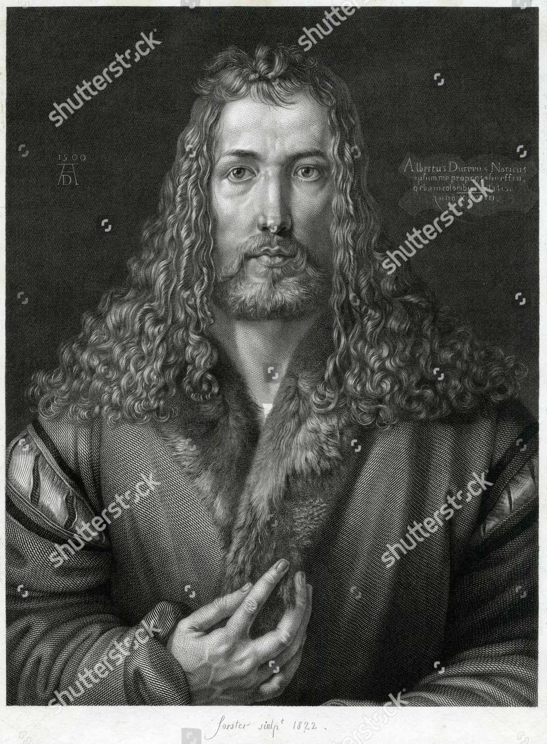 Albrecht Durer 1471 1528 Selfportrait German Editorial Stock Photo ...