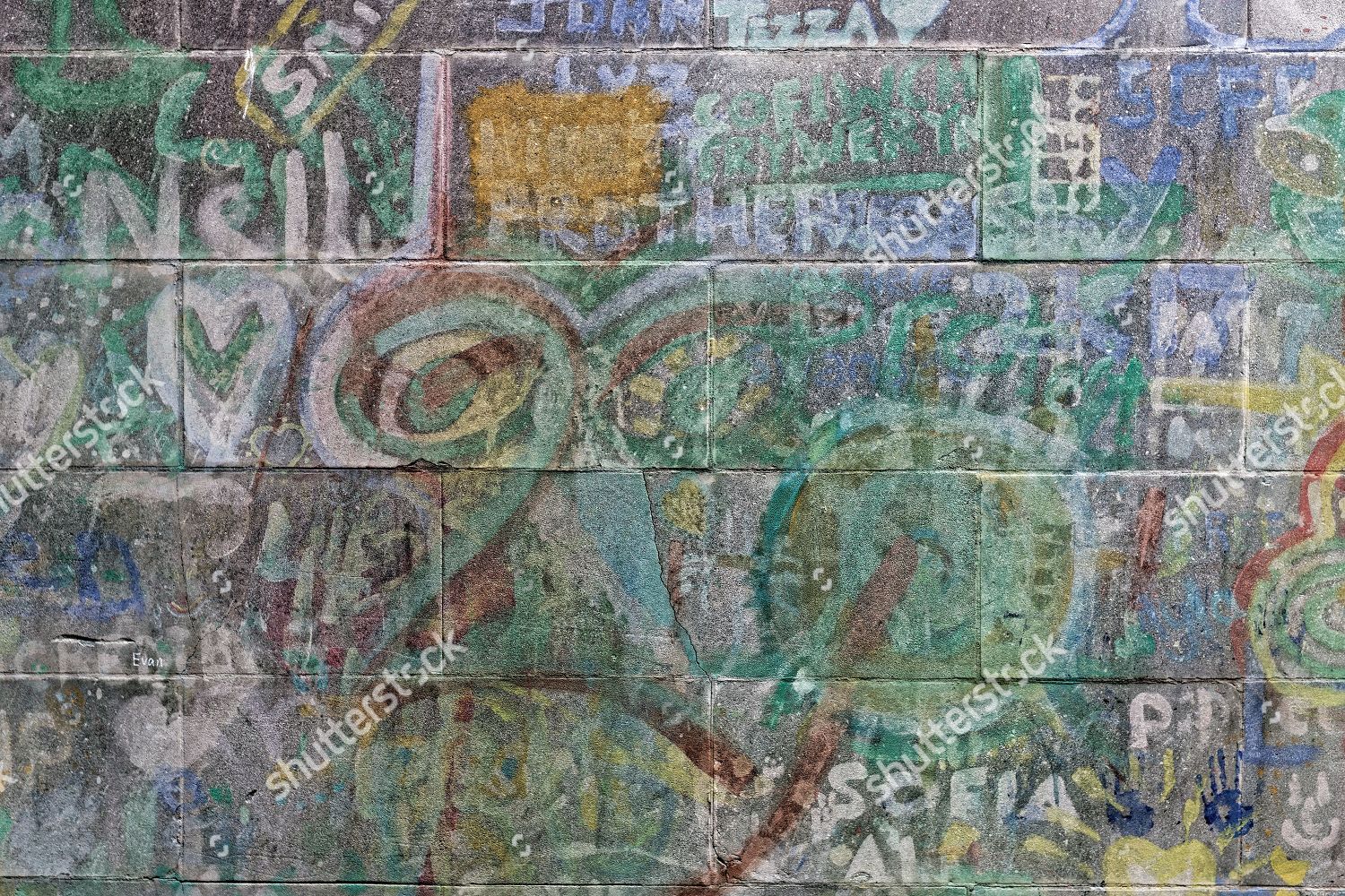 Graffiti Near Volcano Theatre Off High Editorial Stock Photo - Stock ...