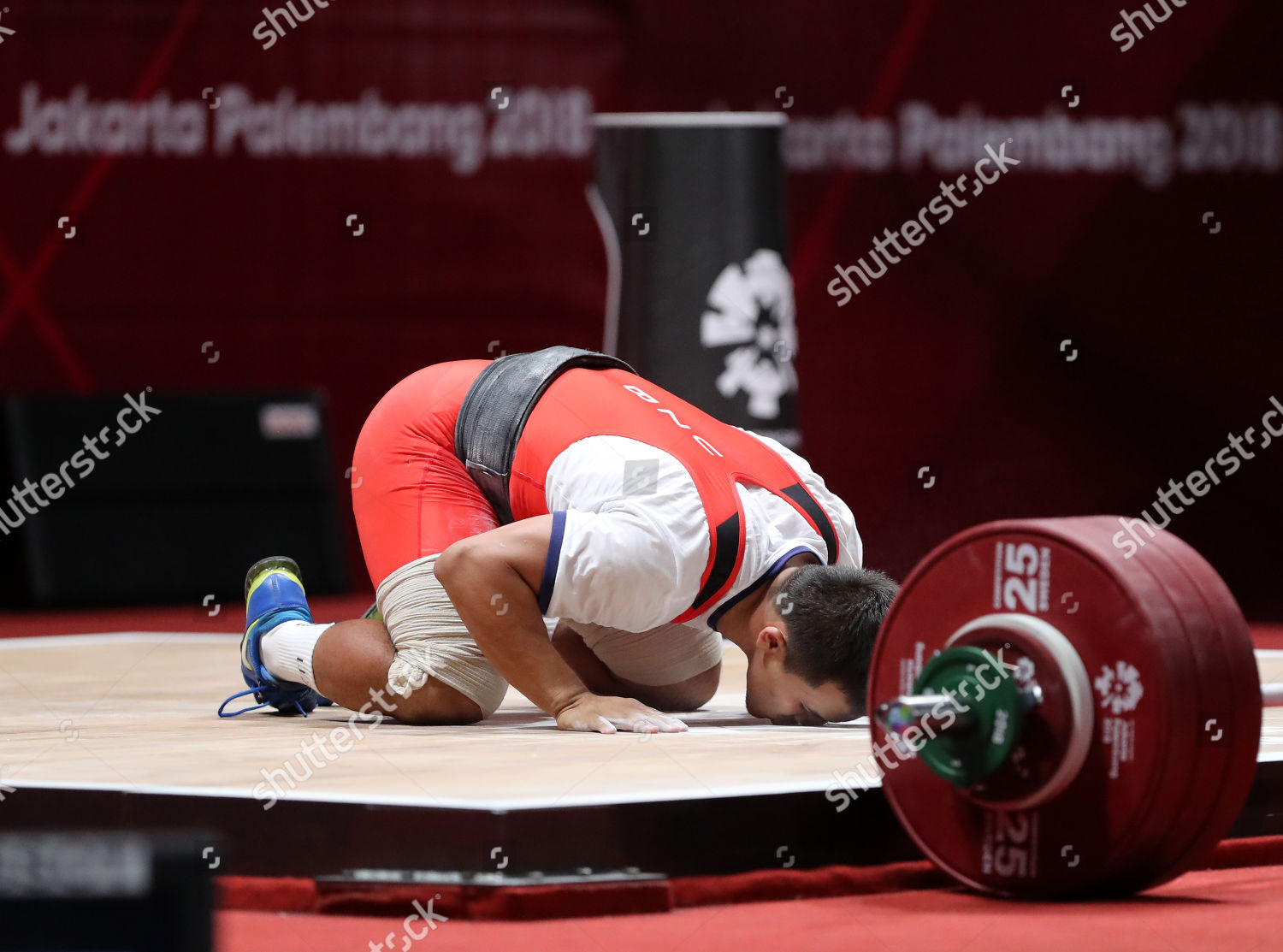Doston Yokubov Uzbekistan Kisses Floor He Editorial Stock Photo - Stock ...