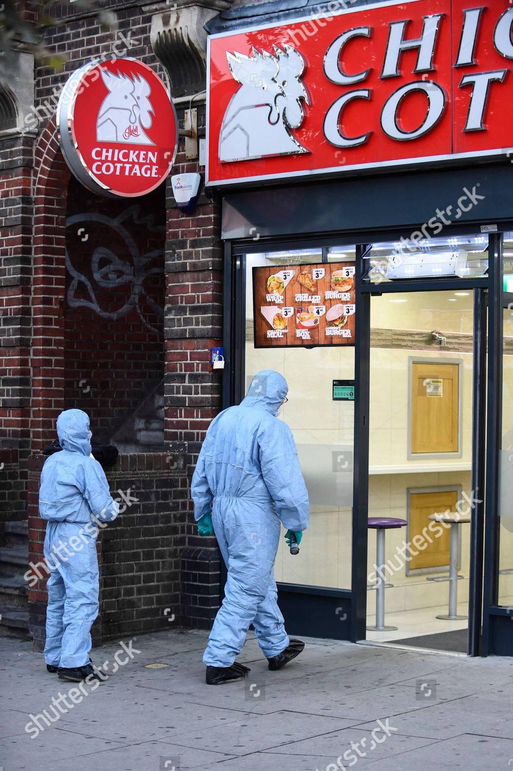 Forensics Officers Work Scene Police Cordon Editorial Stock Photo ...