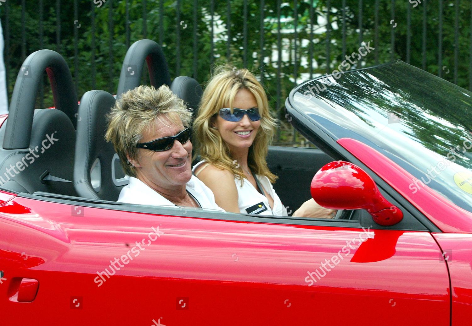 Rod Stewart Girlfriend Penny Lancaster Rods Editorial Stock Photo ...
