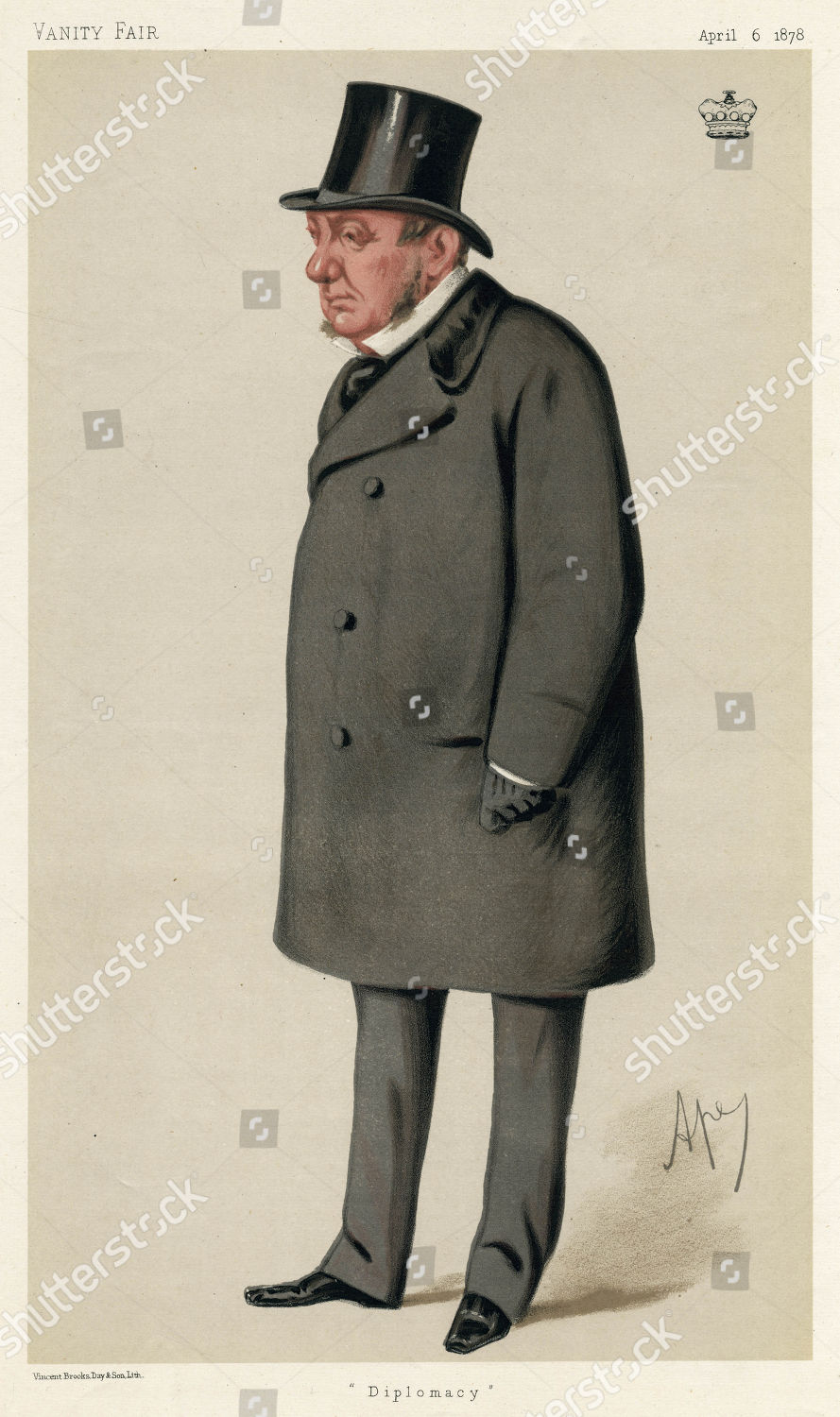 Richard Bickerton Pemell Lyons 1st Viscount Editorial Stock Photo ...