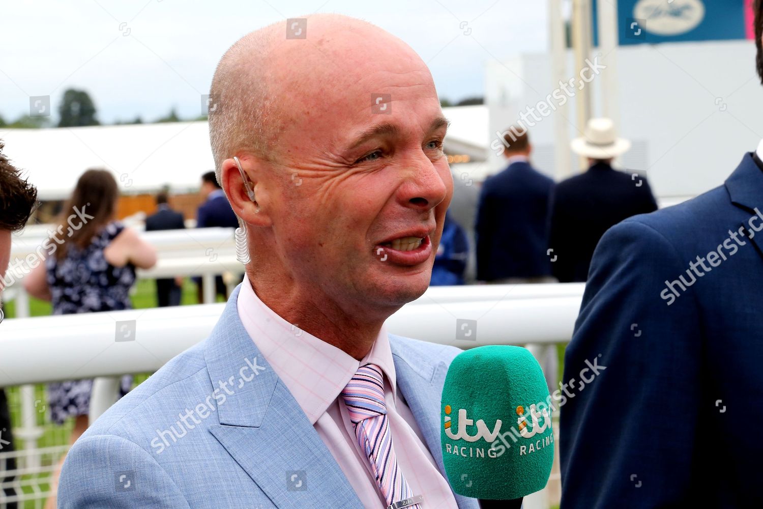 Itv Racing Presenter Luke Harvey On Editorial Stock Photo - Stock Image ...