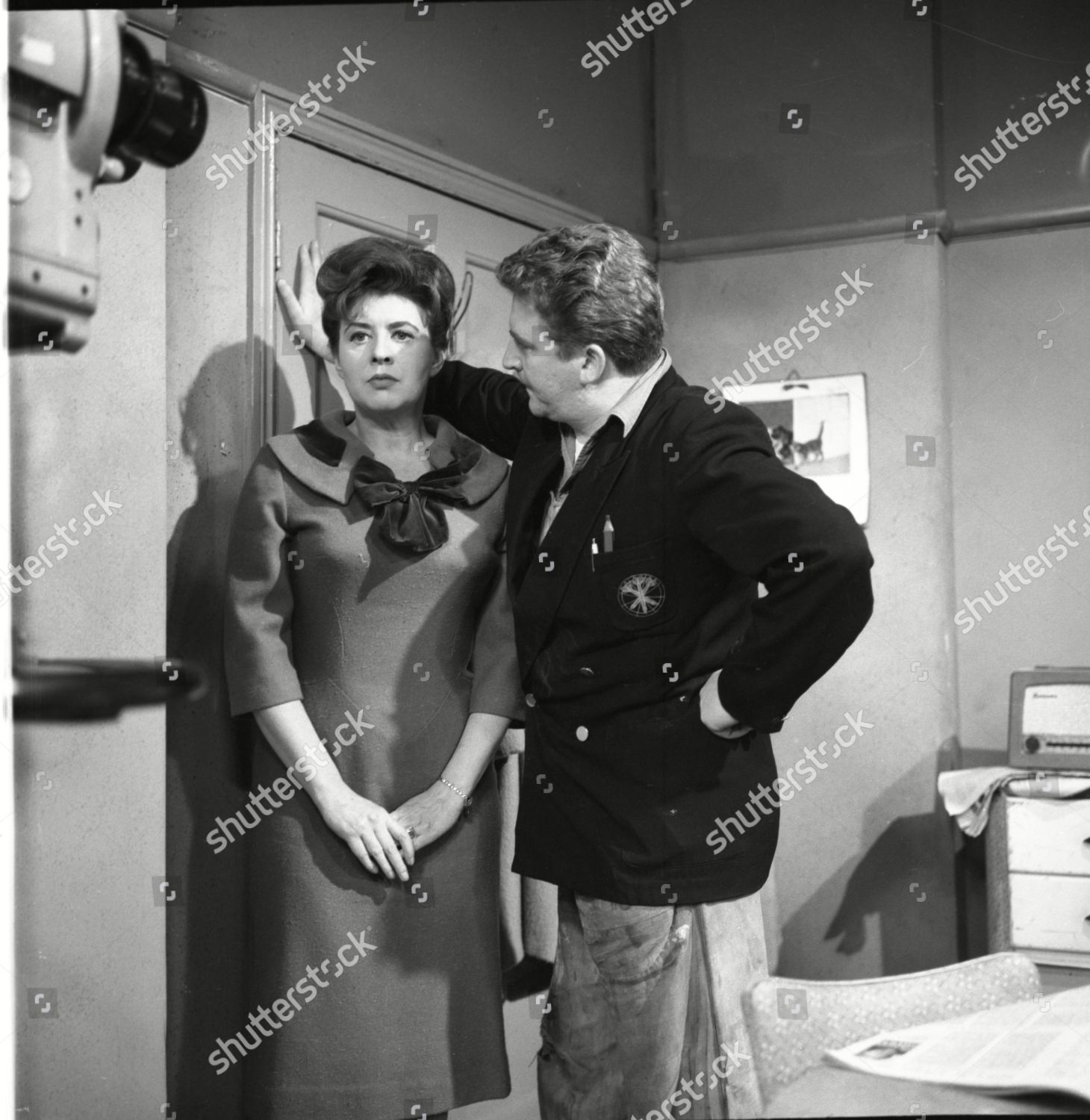 Peter Adamson Len Fairclough Pat Phoenix Editorial Stock Photo - Stock ...