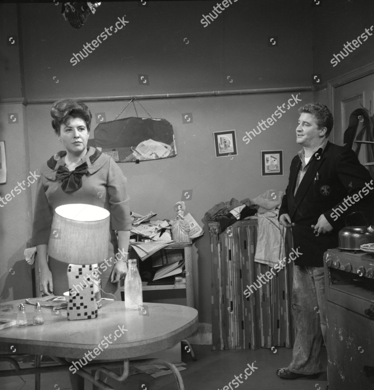 Pat Phoenix Elsie Tanner Peter Adamson Editorial Stock Photo - Stock ...