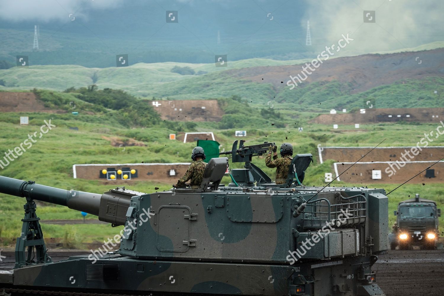 Japanese Ground Selfdefense Force Jgsdfs Soldiers Editorial Stock Photo ...