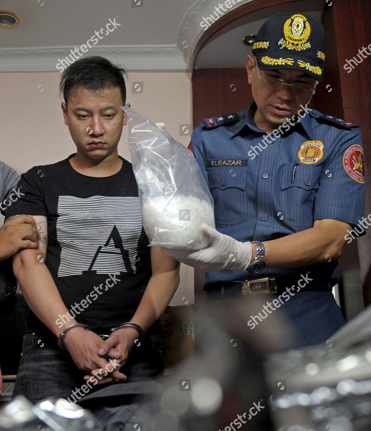 Filipino Police Director General Guillermo Eleazar Editorial Stock ...