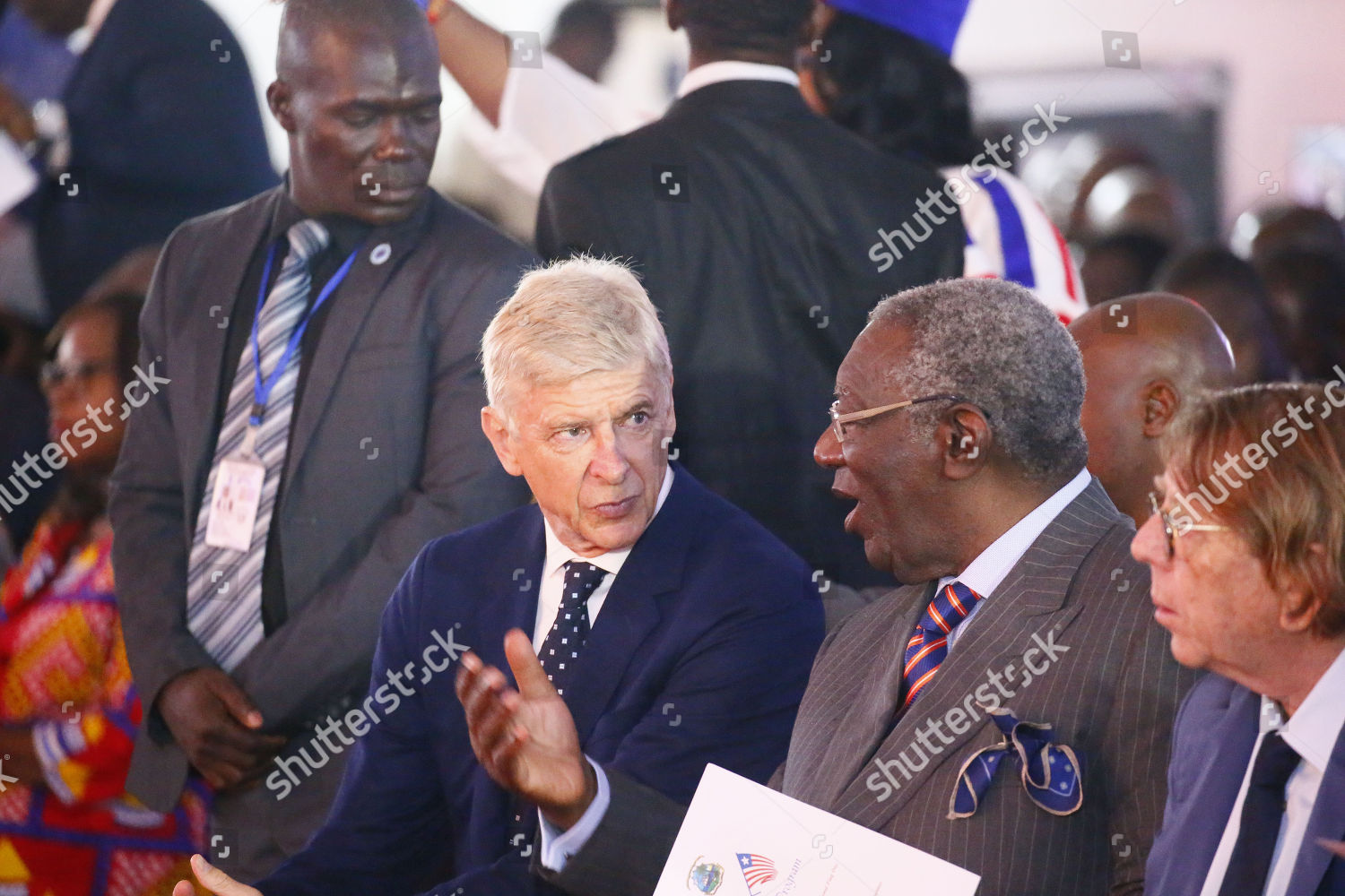 Former Ghanaian President John Kuffour Cr Editorial Stock Photo - Stock ...