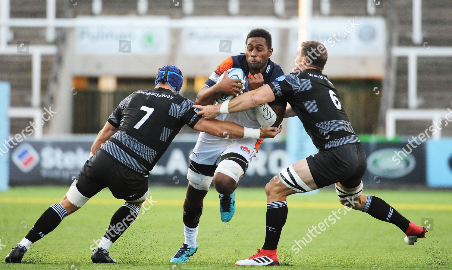 Bill Mata Edinburgh Rugby Number 8 Editorial Stock Photo - Stock Image ...