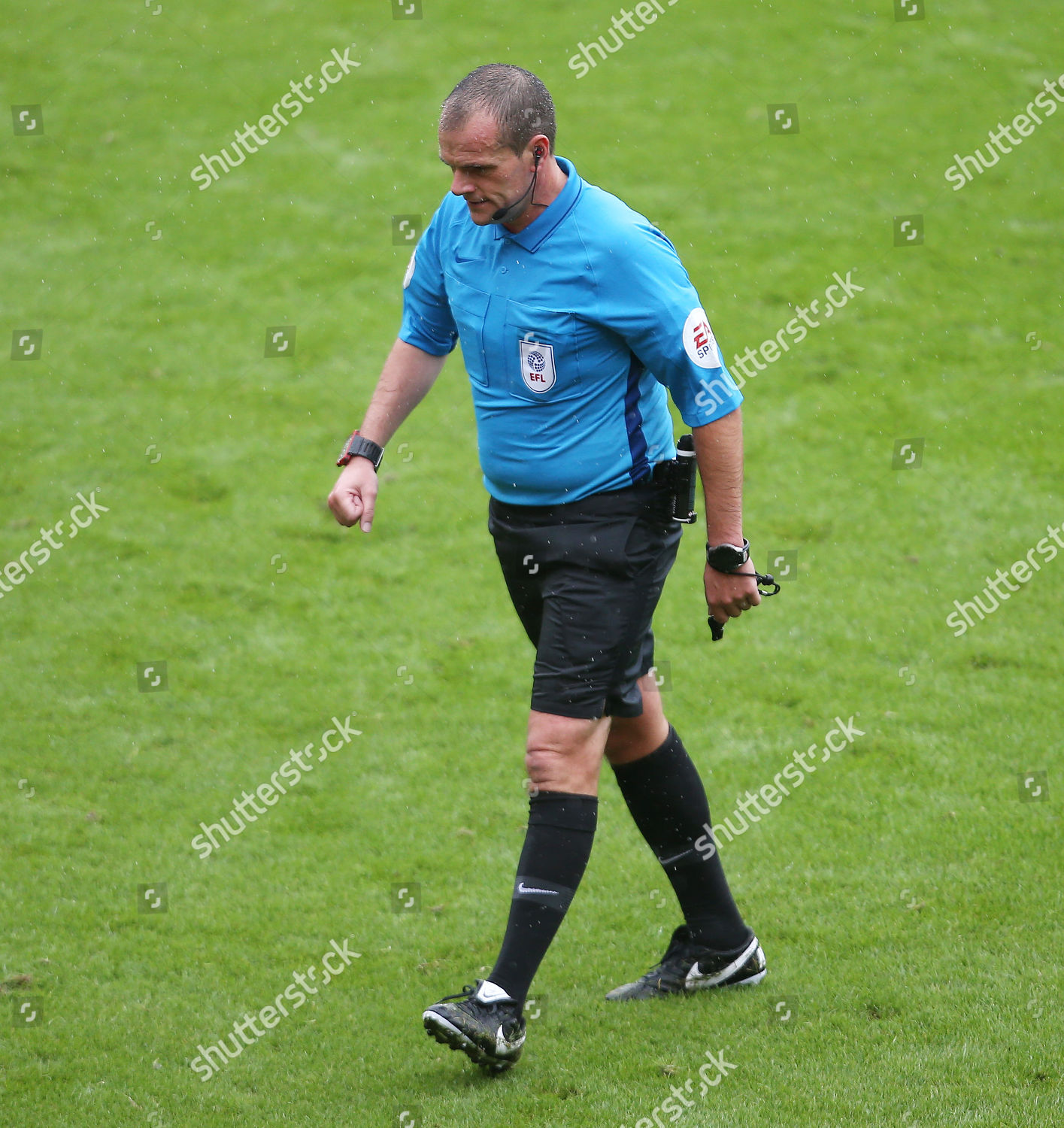 Referee Mr Geoff Eltringham Editorial Stock Photo - Stock Image ...