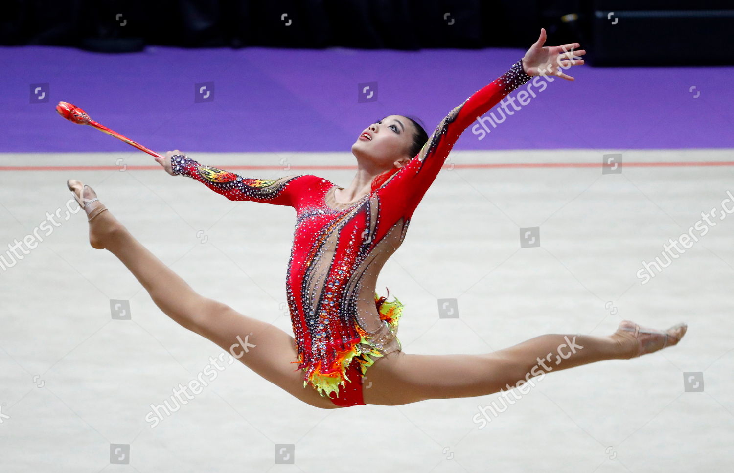 Kim Chaewoon South Korea Competes Rhythmic Editorial Stock Photo ...