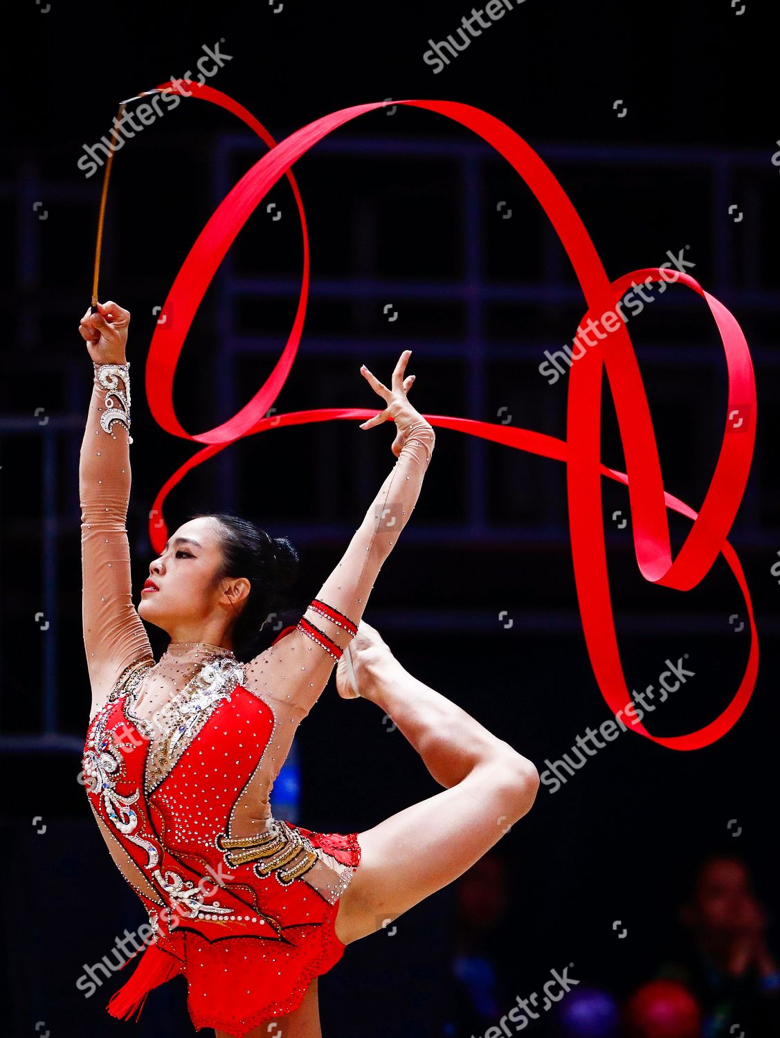 Zhao Yating China Performs During Individual Editorial Stock Photo ...