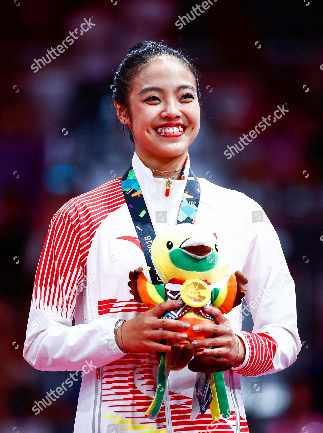 Zhao Yating China Smiles On Podium Editorial Stock Photo - Stock Image ...