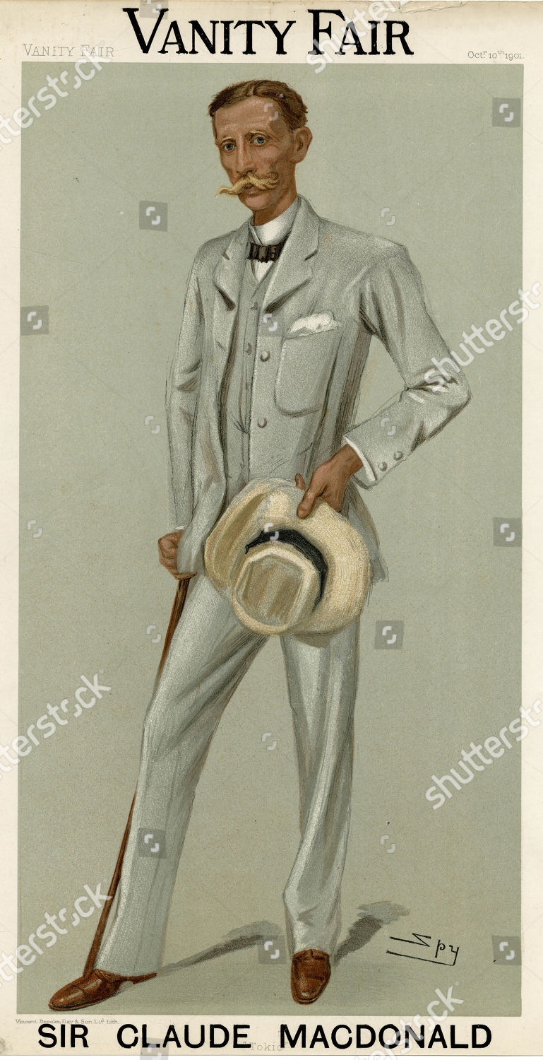 Colonel Sir Claude Maxwell Macdonald 1852 Editorial Stock Photo - Stock ...