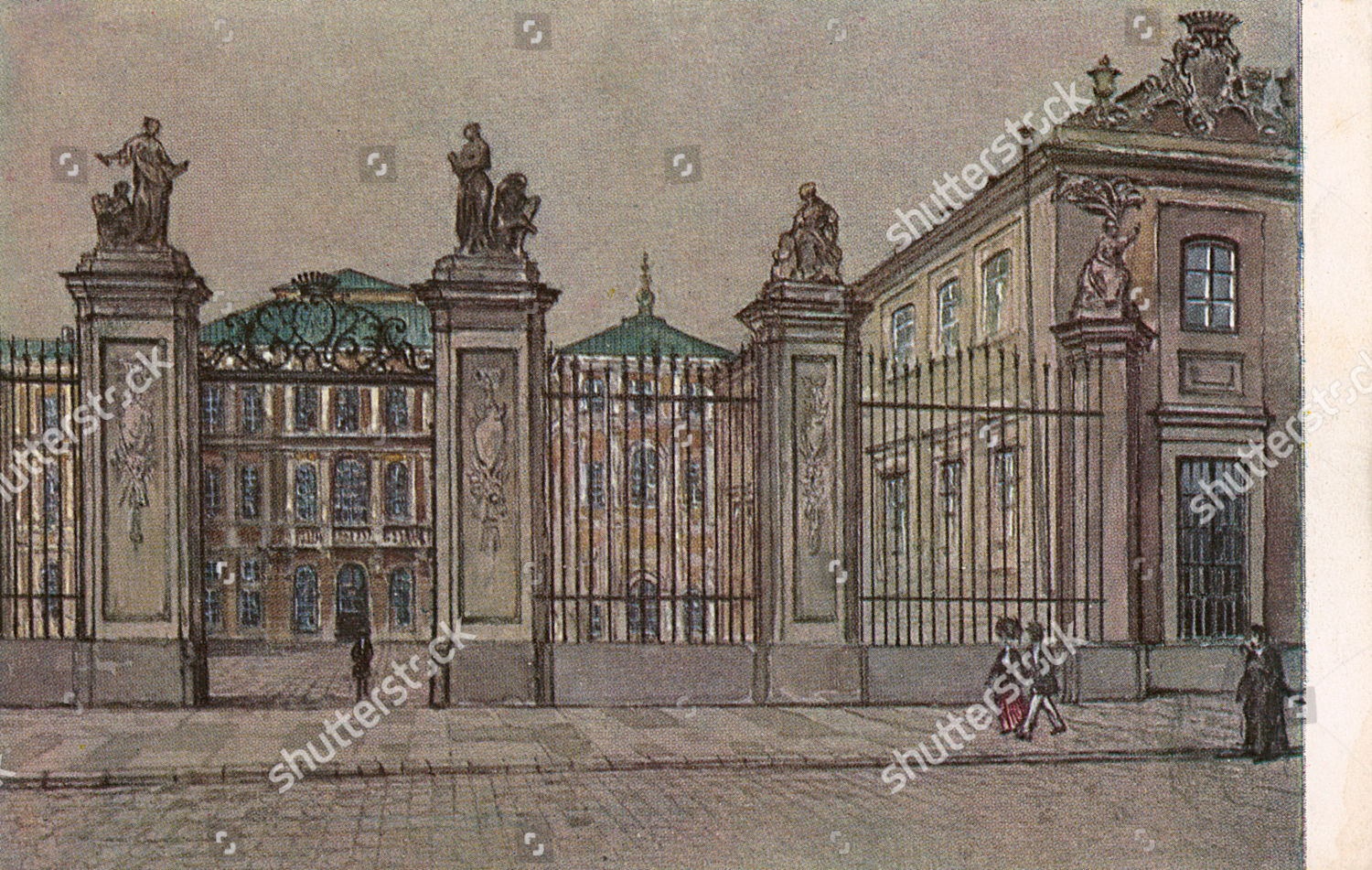 Bruhl Palace Polish Palac Bruhla Otherwise Editorial Stock Photo ...