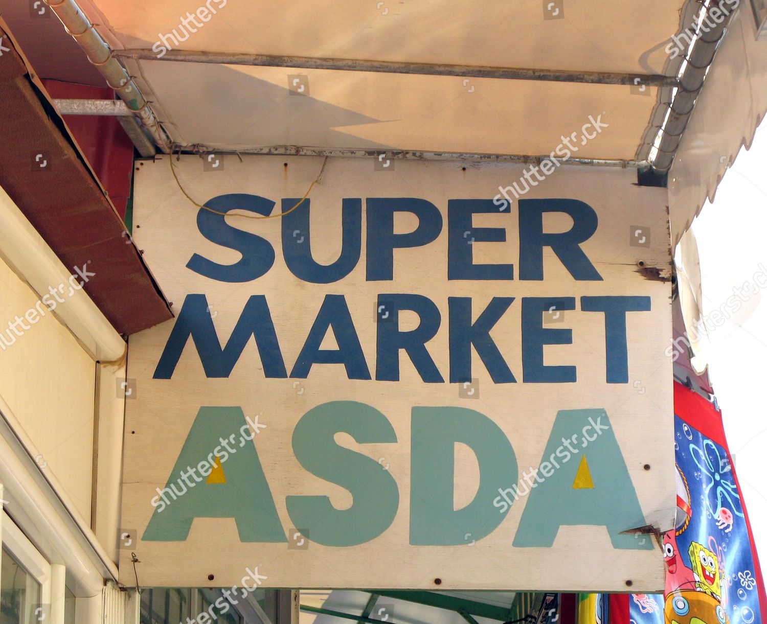 Fake Asda Shop Faliraki Rhodes Greece Editorial Stock Photo - Stock ...